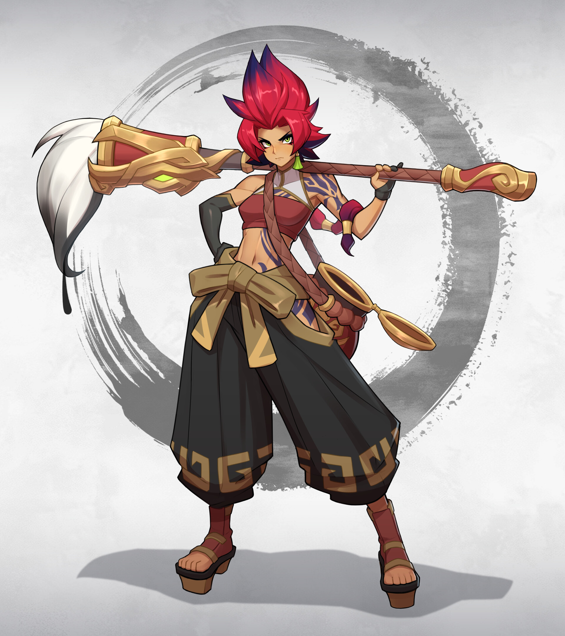 Kevin Liang - Ink Summoner Character Design