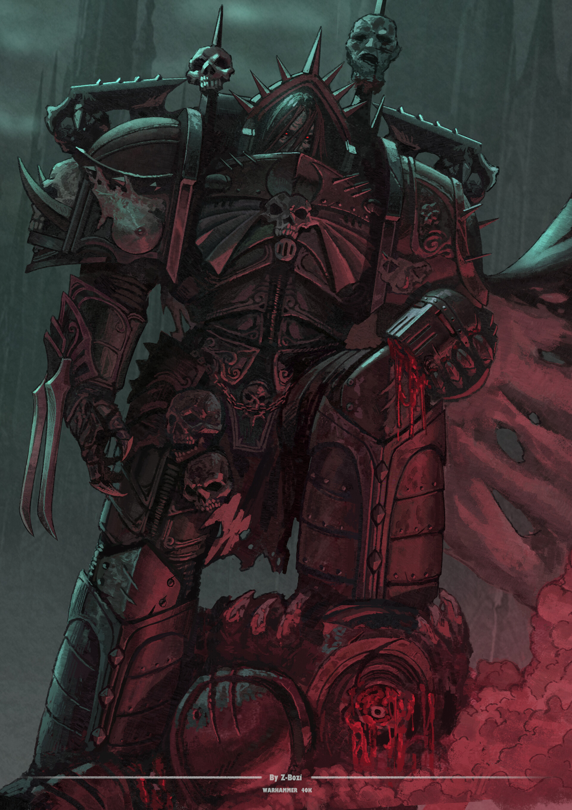 Z-Bozi - 【战锤40K】 康拉德·科兹Conrad Coates