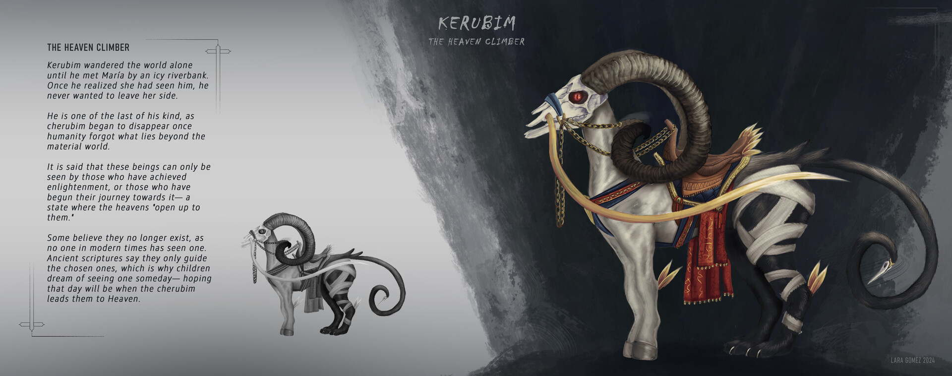 ArtStation - Testamentum | Creature Concept Art | Graduation Project 2024