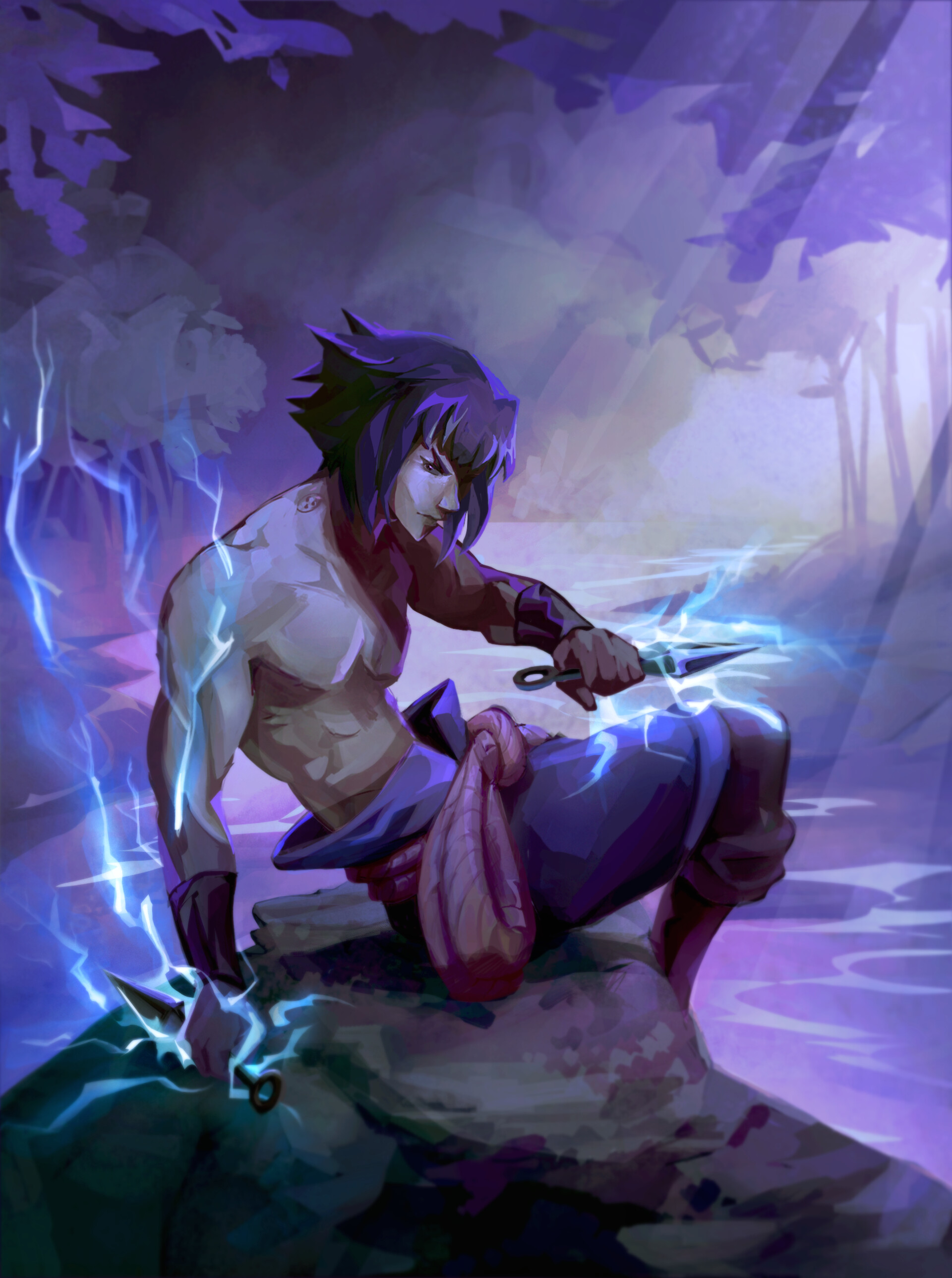 ArtStation - Sasuke Fanart