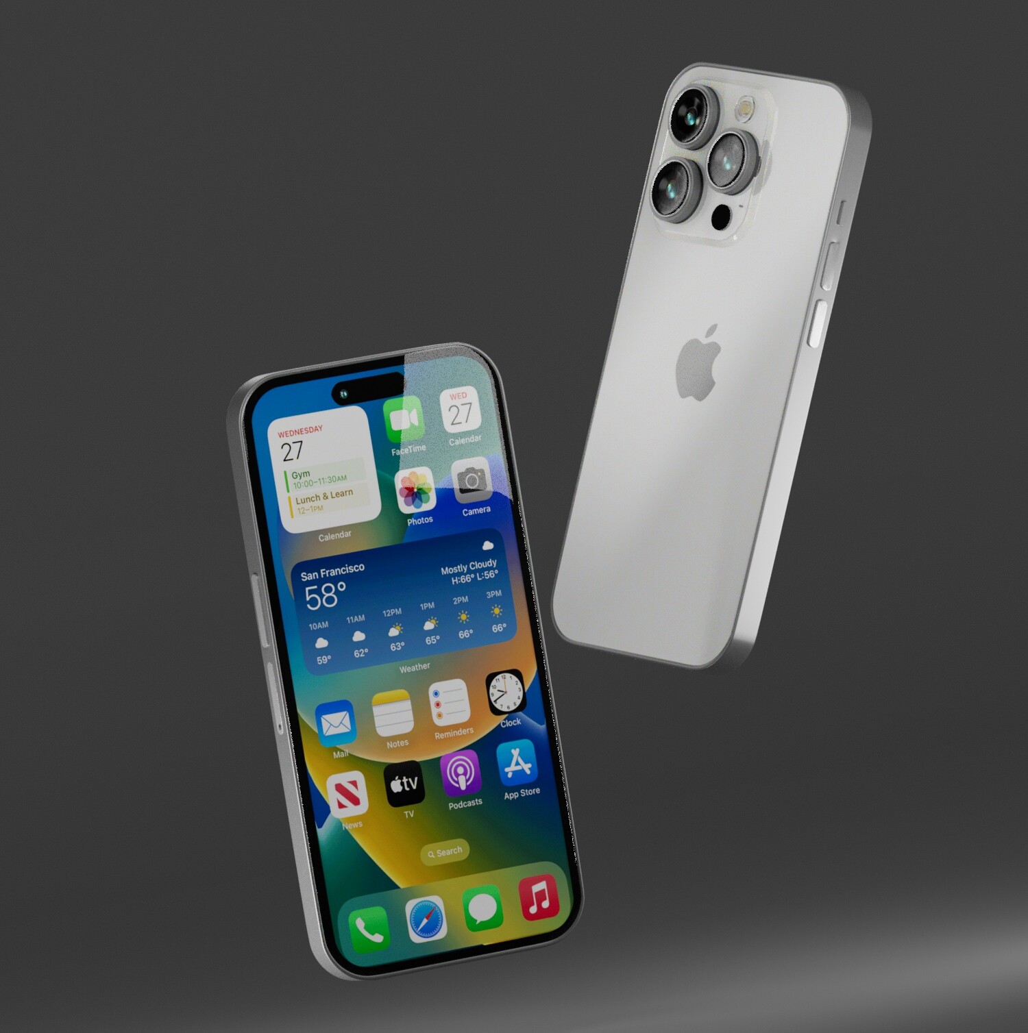ArtStation - Iphone Model - Product Visualisation
