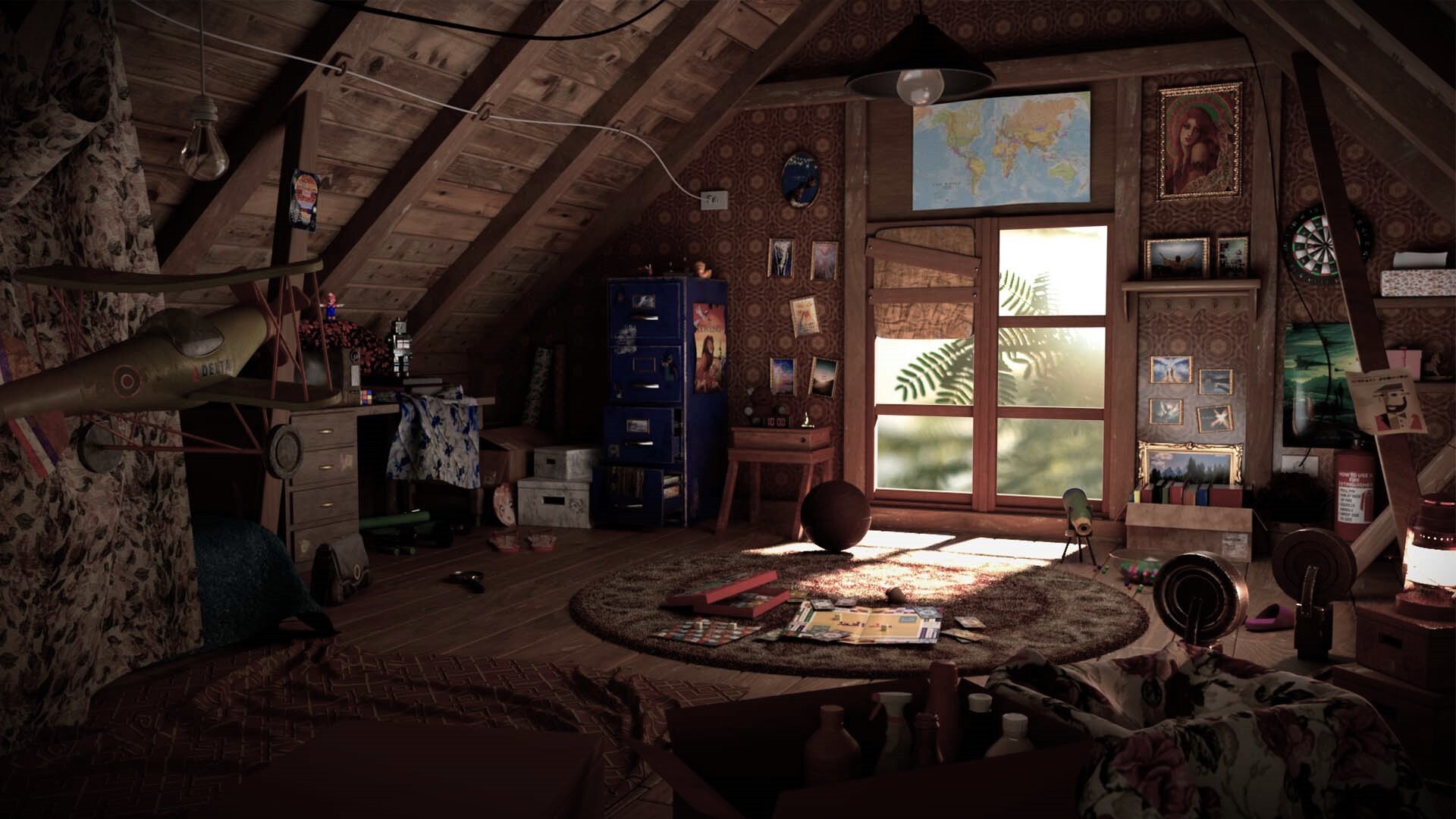 ArtStation - Attic Room