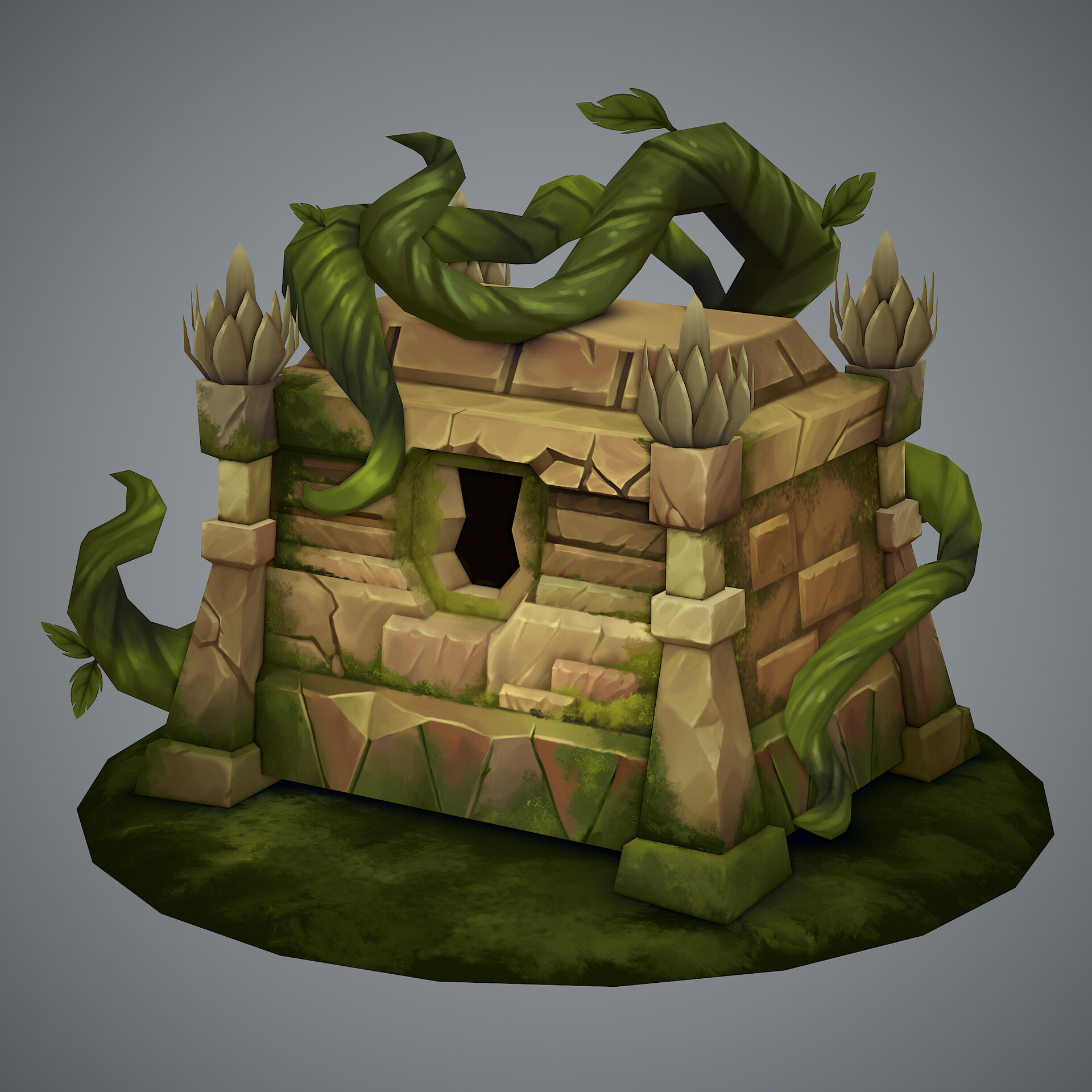 ArtStation - Stylized Fantasy Chest (Handpaint)