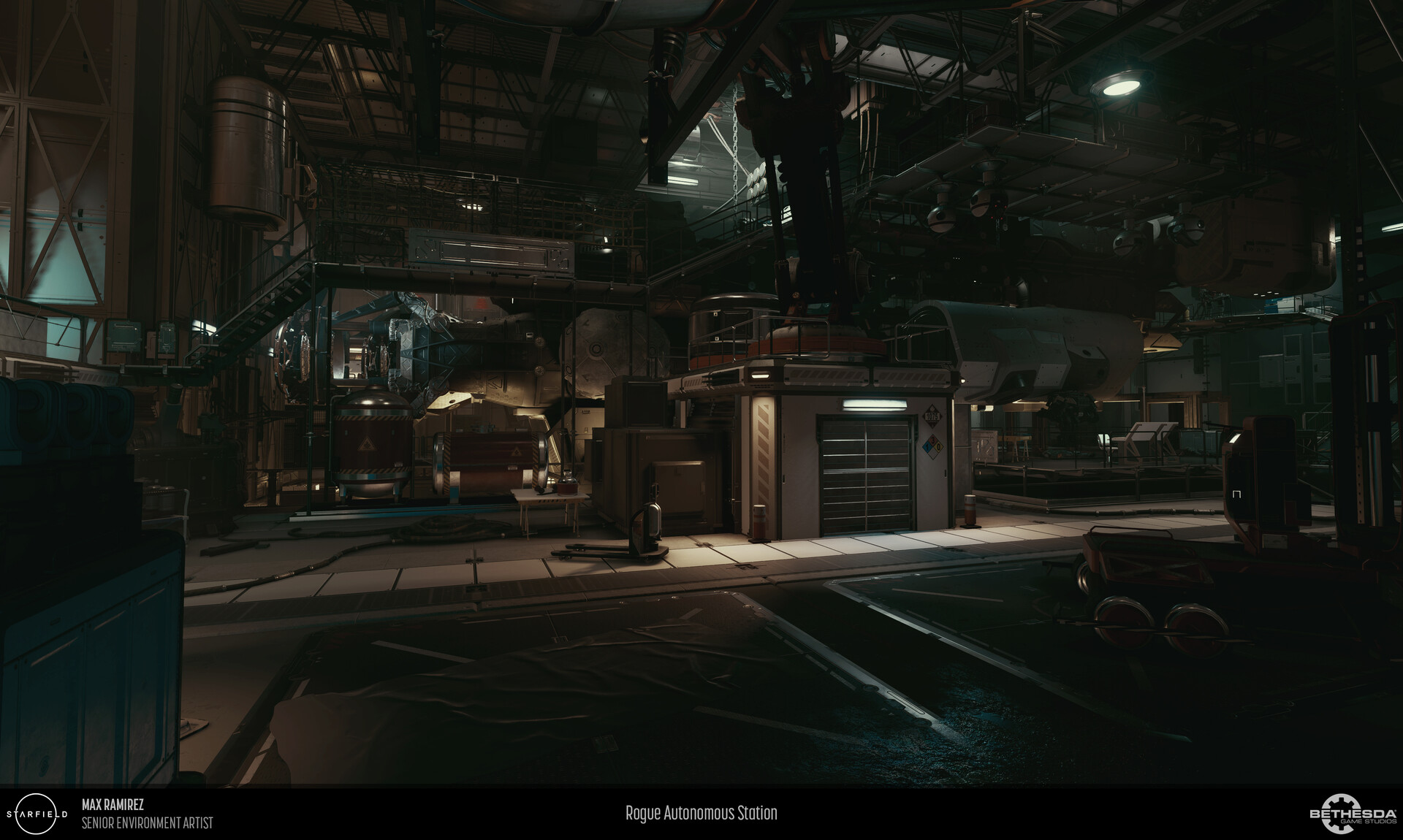 Max Ramirez - Starfield - Rogue Autonomous Station