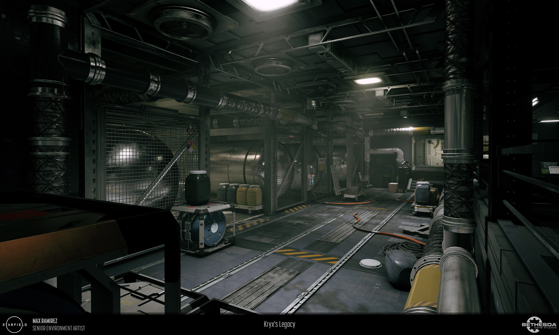 Max Ramirez - Starfield - Kryx's Legacy Ship