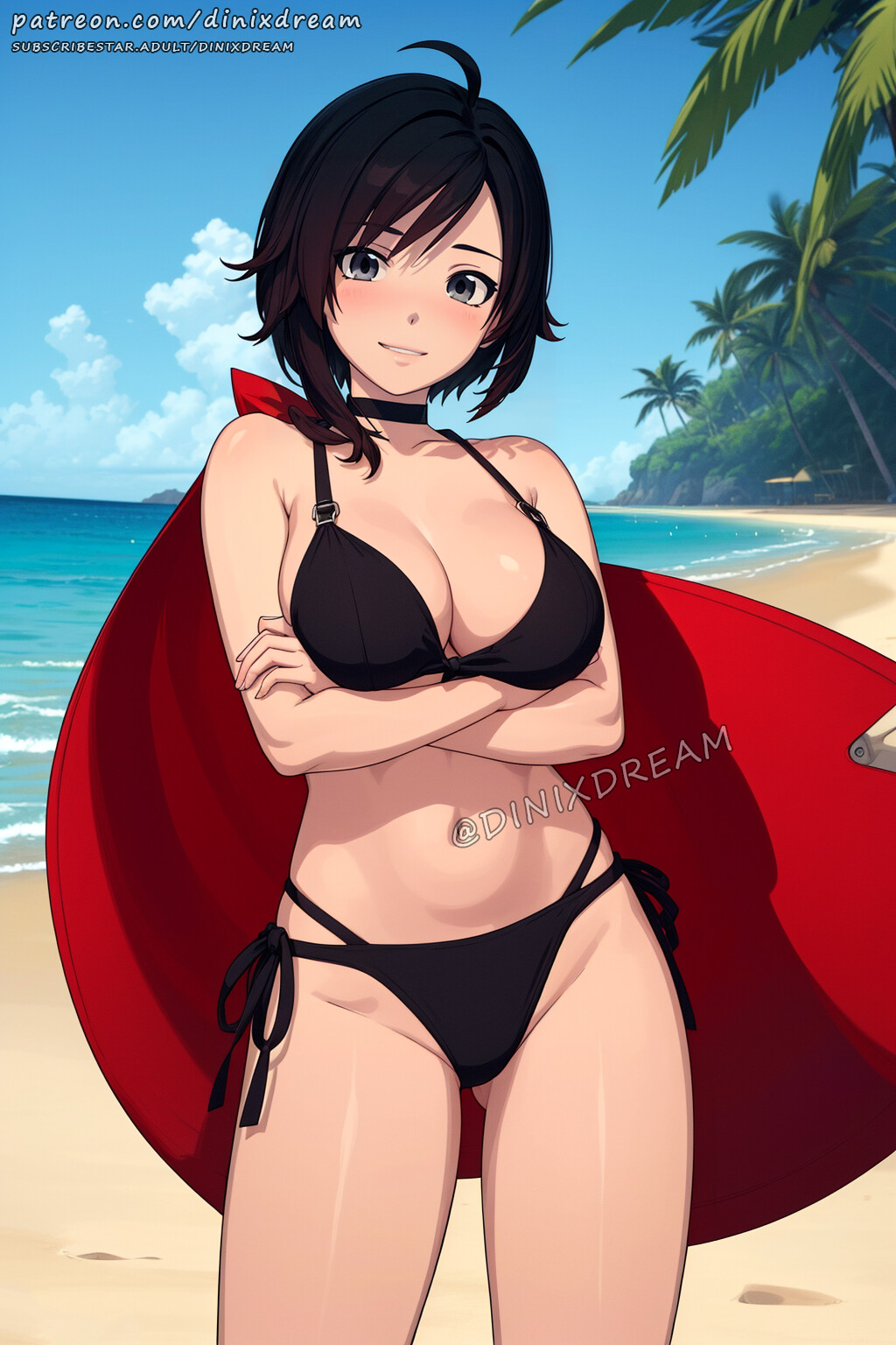 ArtStation - Ruby rose rwby