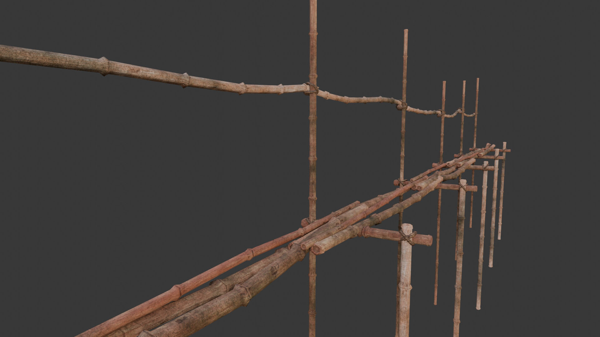 binary digit - Bamboo bridge