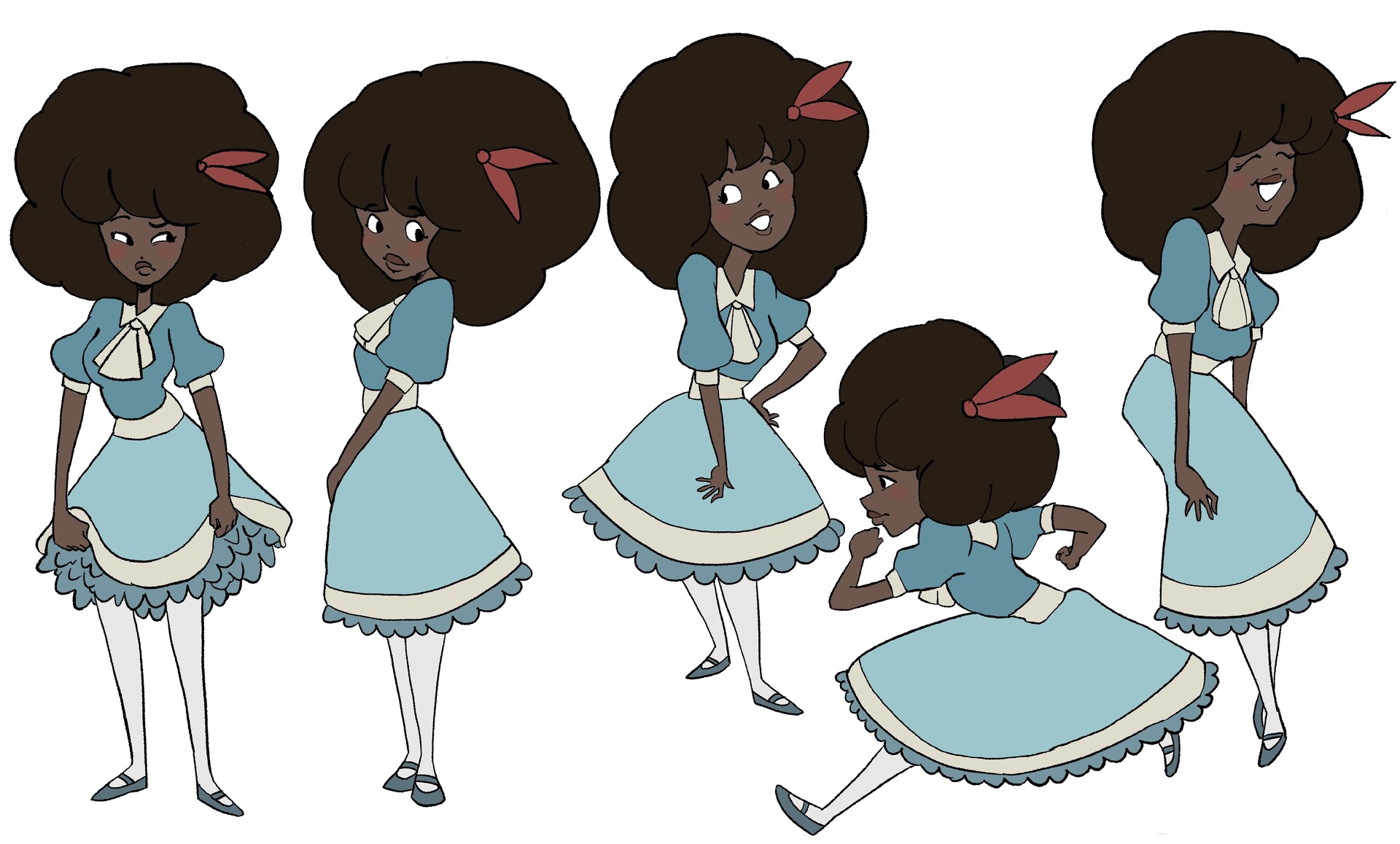 ArtStation - Taffy Character Design Sheet