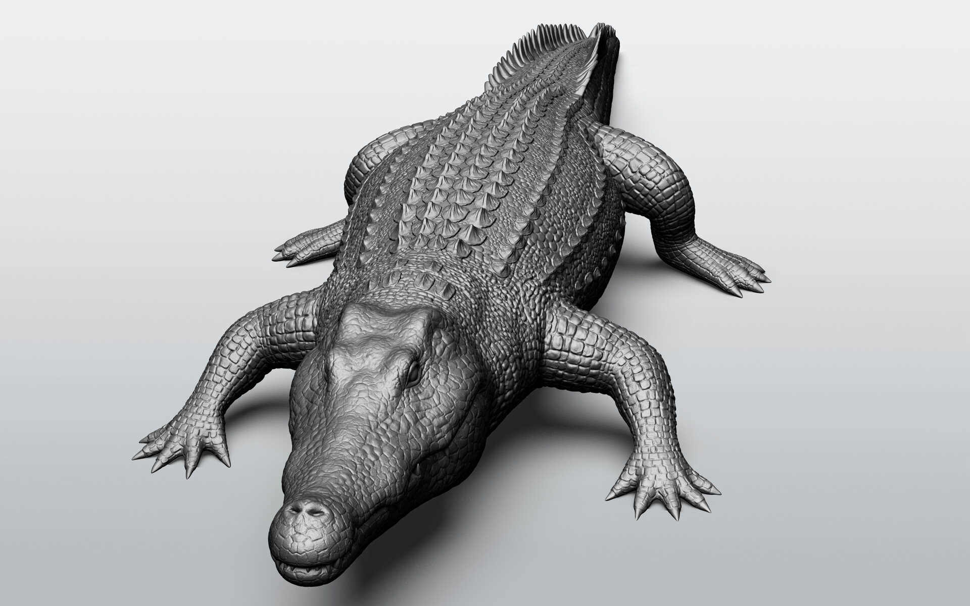 ArtStation - crocodile