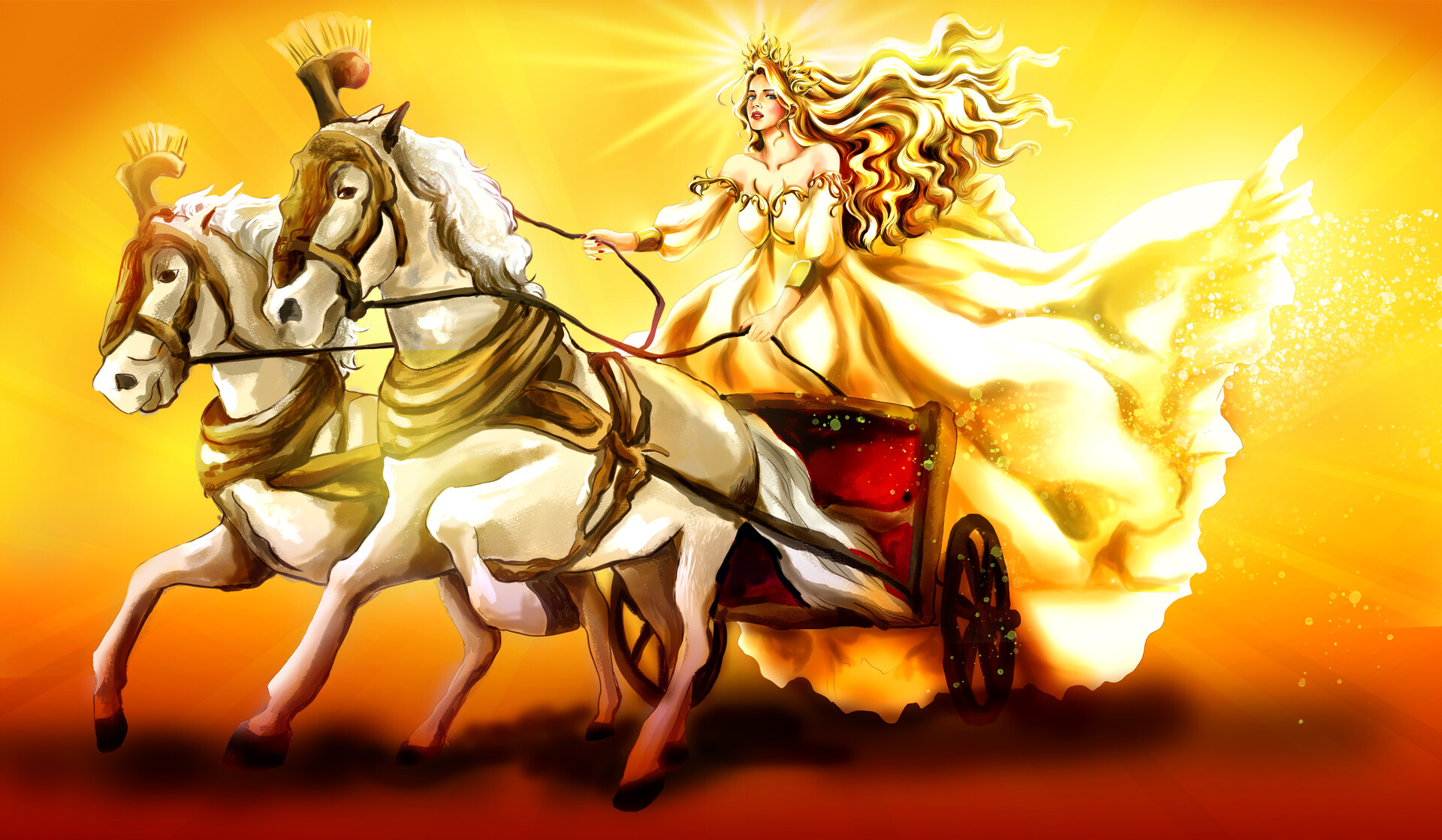 ArtStation - SOL SUN GODDESS