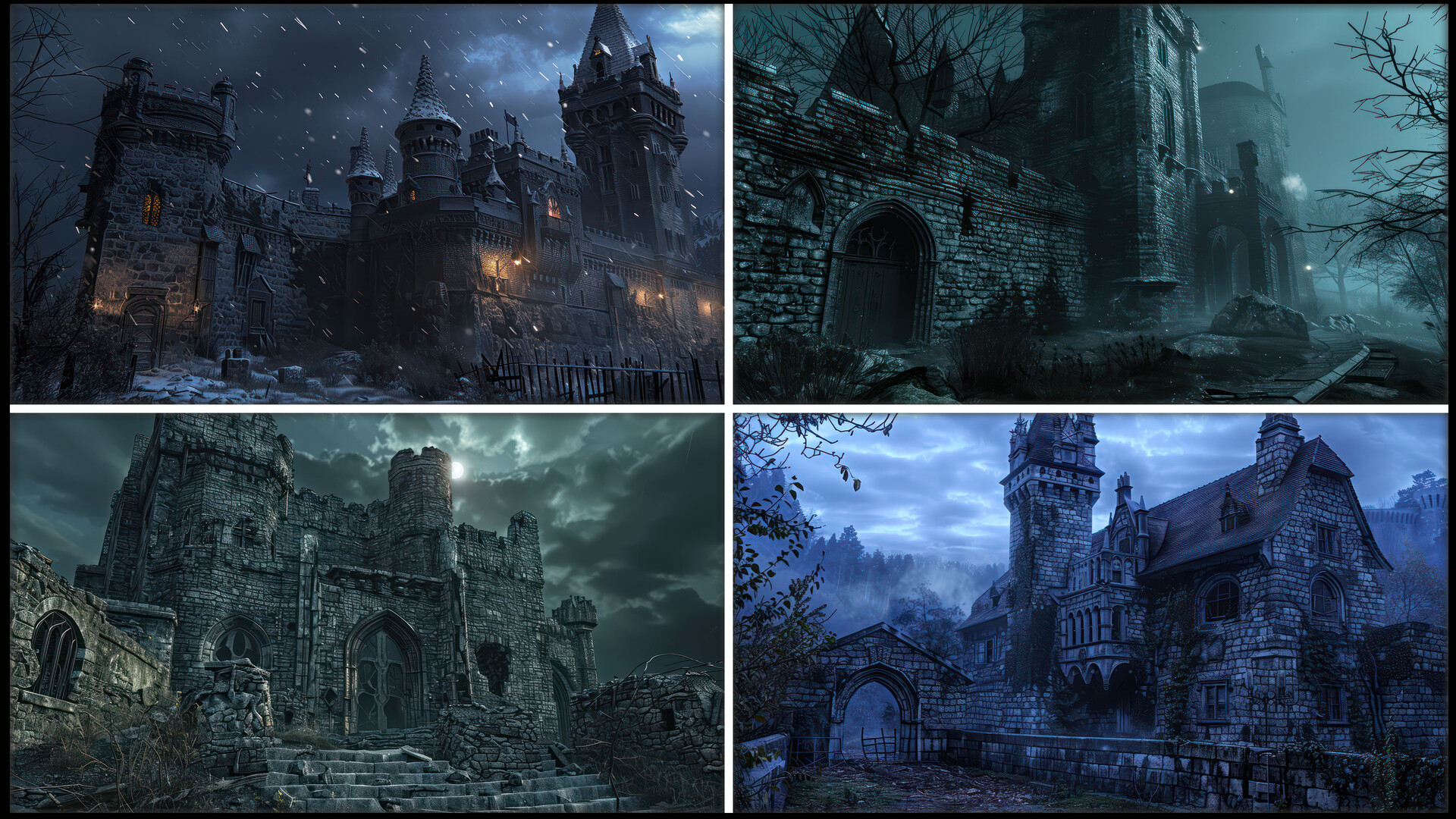 Ferial Concept - 🔹220 Sinister Castle - Environment Concept Reference ...