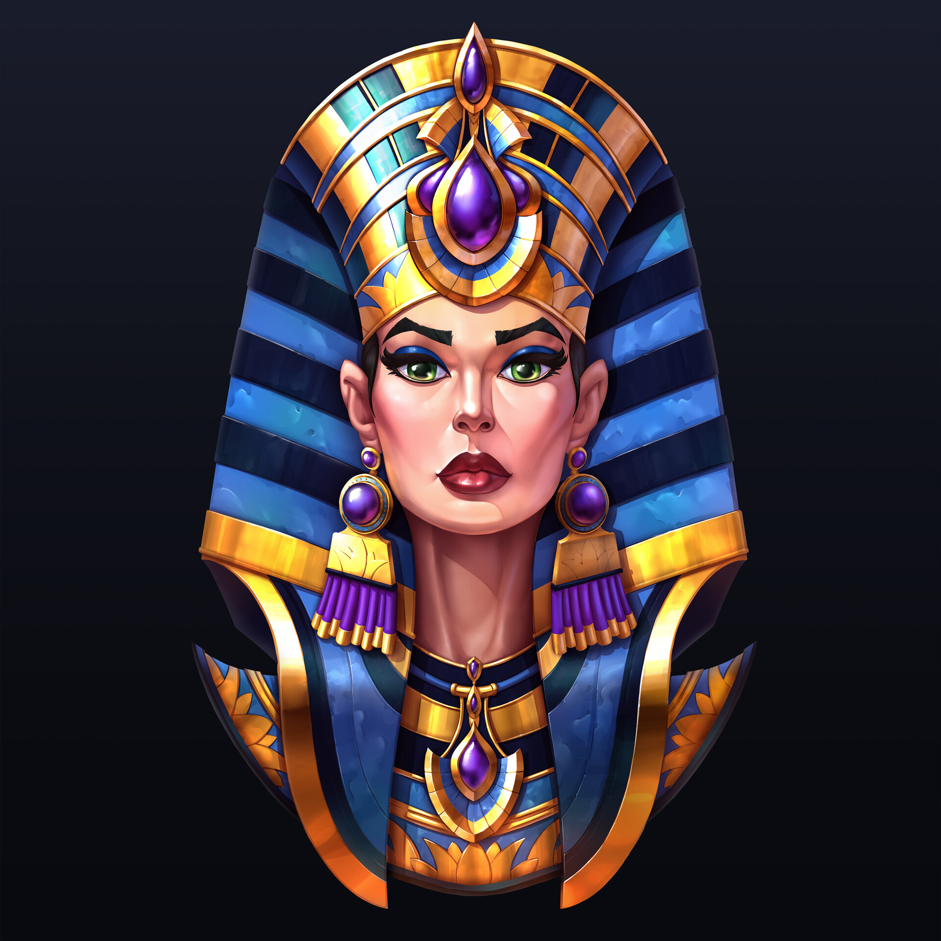 ArtStation - Egyptian icons