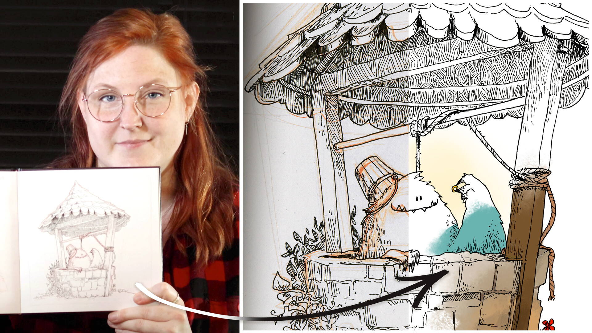 how to digitize drawing in photoshop