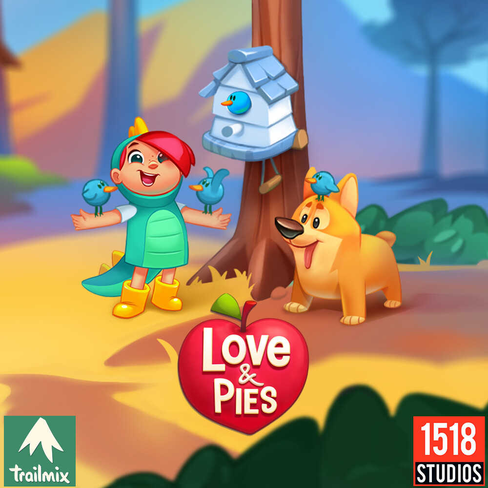 ArtStation - Love & Pies - 2D Illustrations