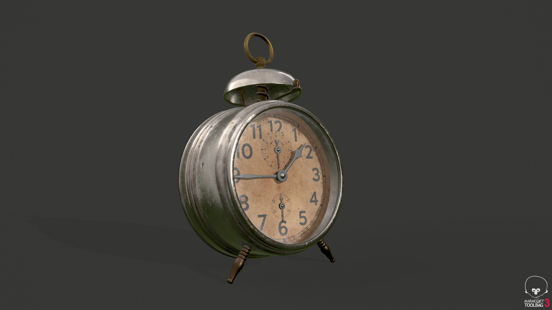 ArtStation - Texturing the alarm clock