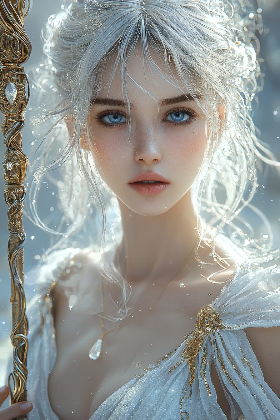 ArtStation - Lyra the Divine: Celestial Sorceress