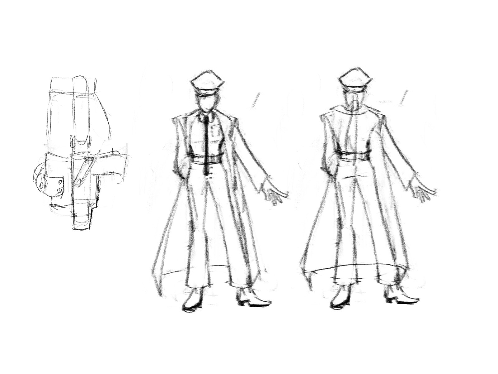 ArtStation - Character Sheet: Detective
