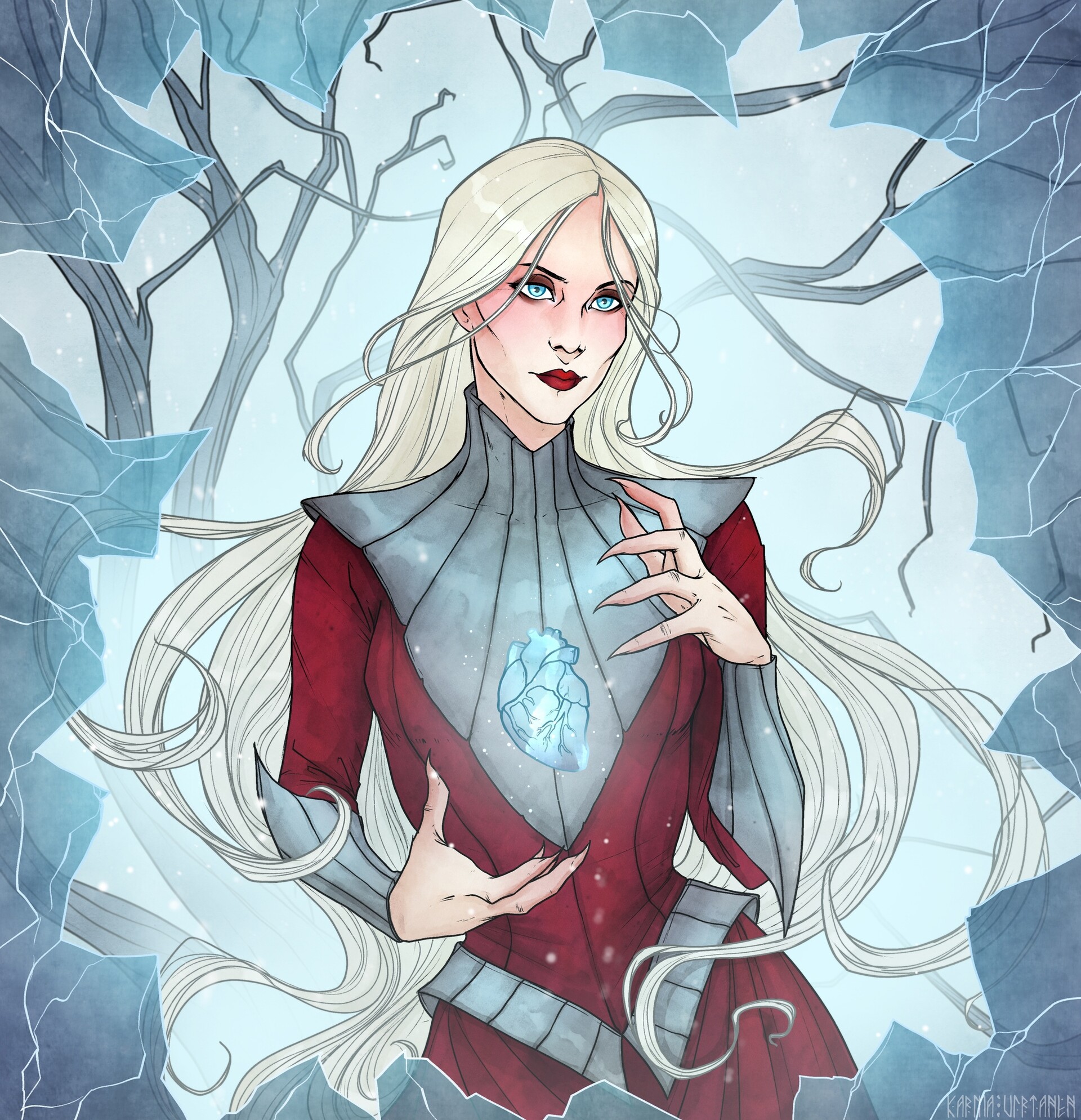 ArtStation - Winter Queen