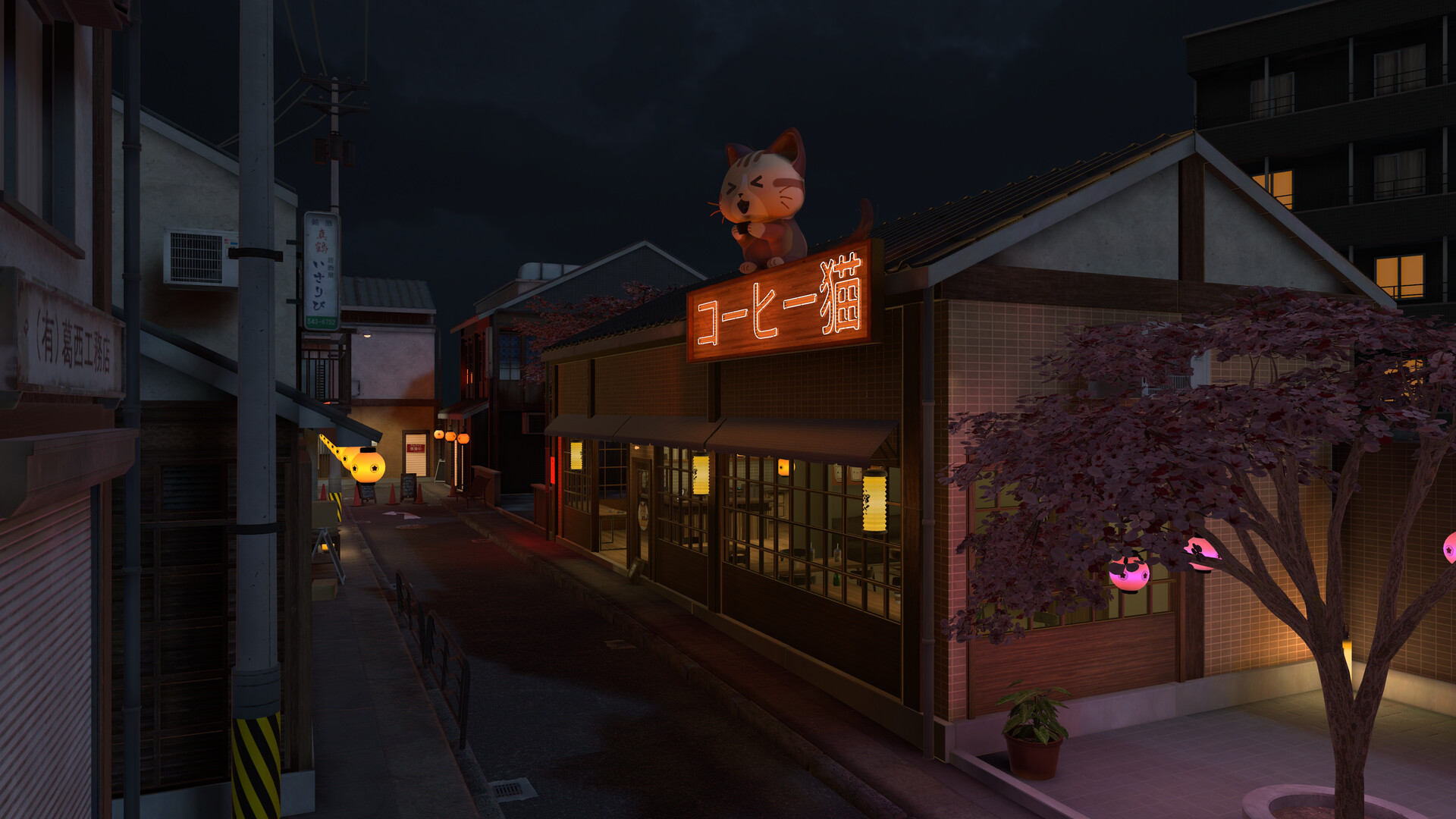 ArtStation - Coffee Neko (VRChat World)