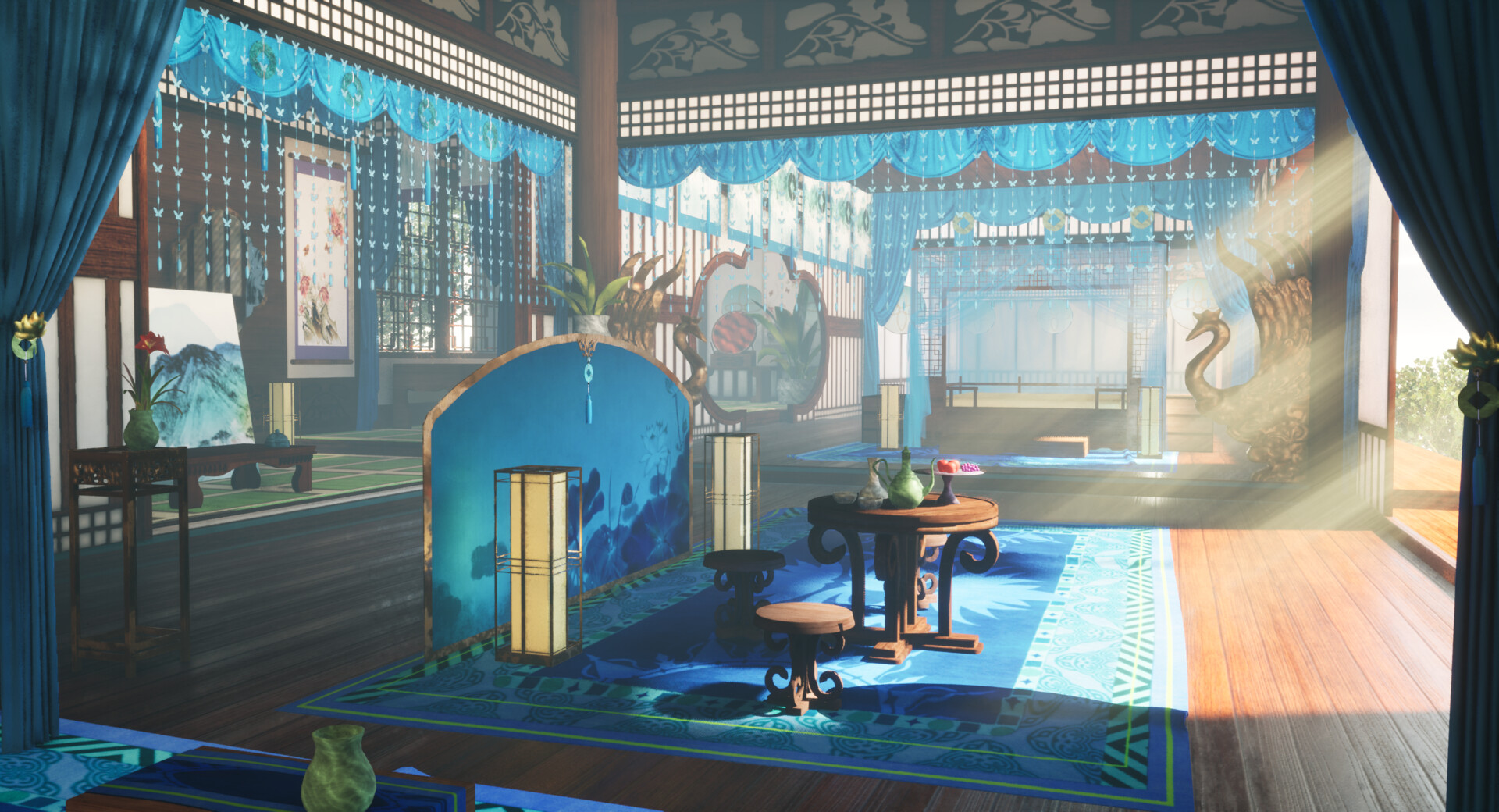 ArtStation - Chinese Fantasy Room