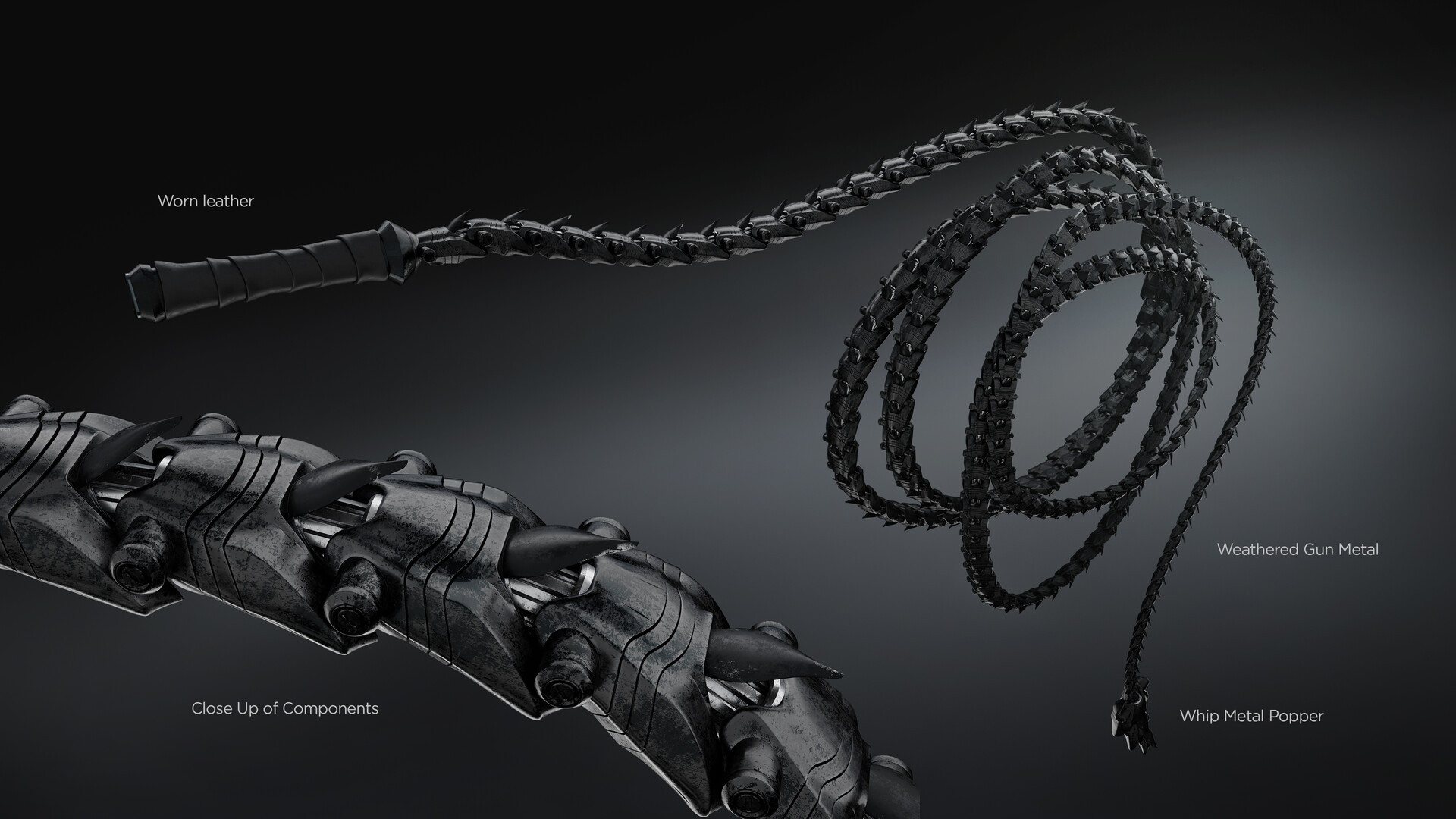 ArtStation - Prop_Whip