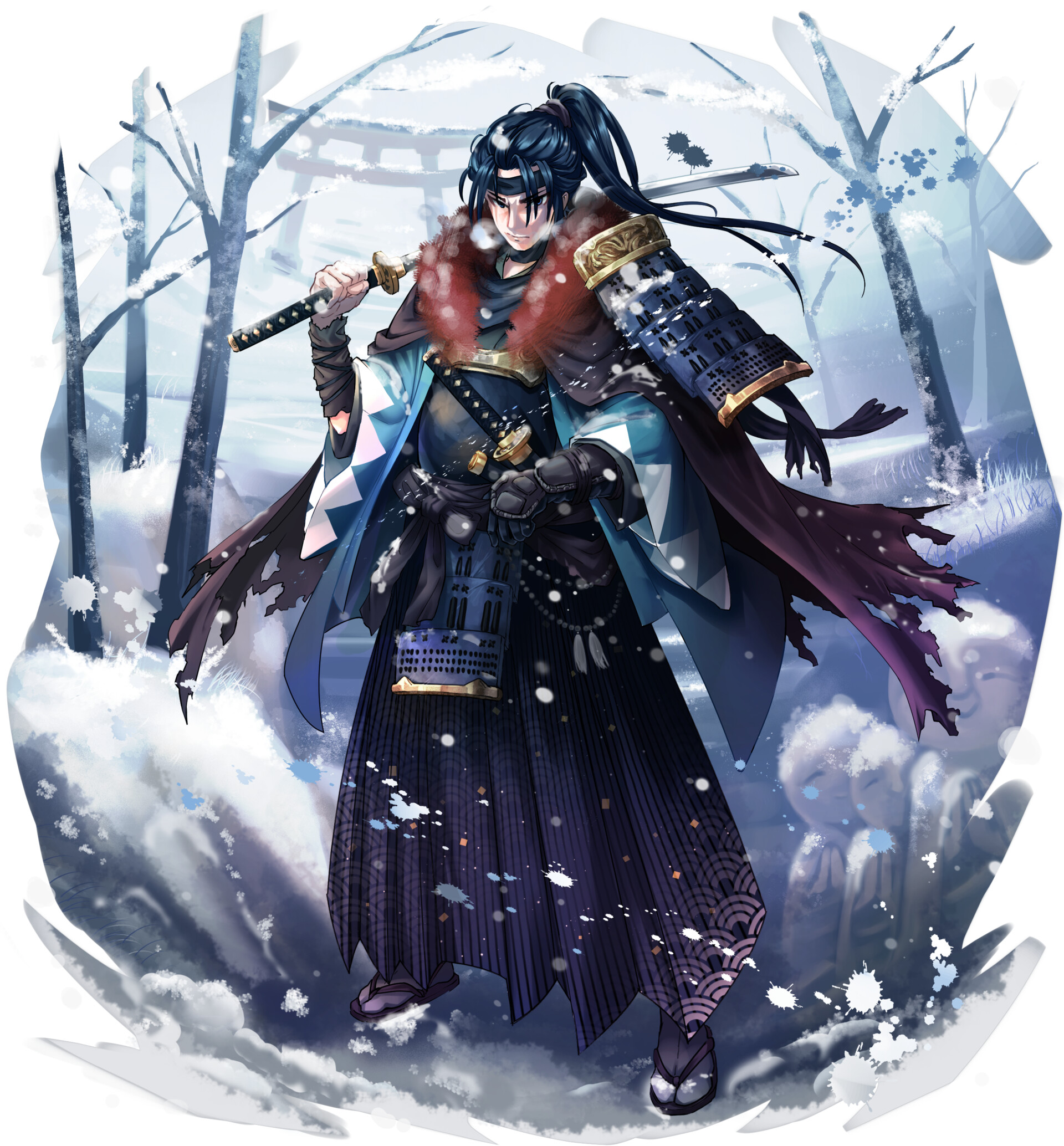 ArtStation - Bakumatsu Shinsengumi Samurai