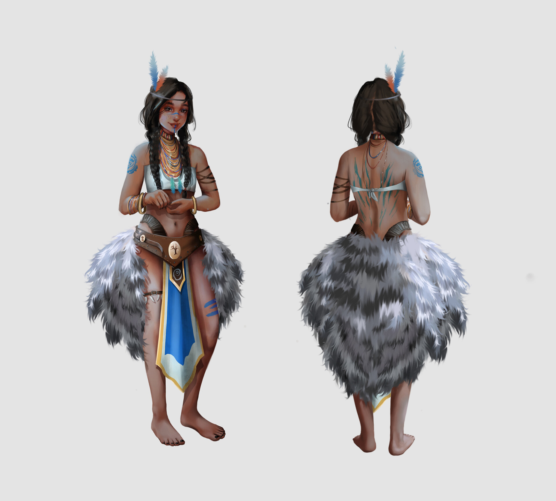 ArtStation - Lucith - Native American