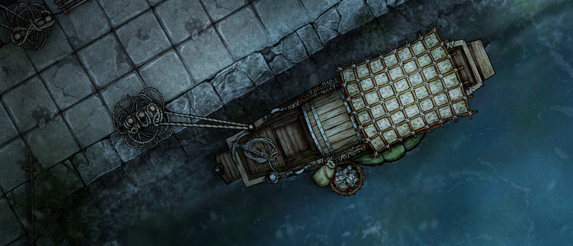 Detailed Dungeons - Neverwinter Harbour [Night] [Neverwinter]