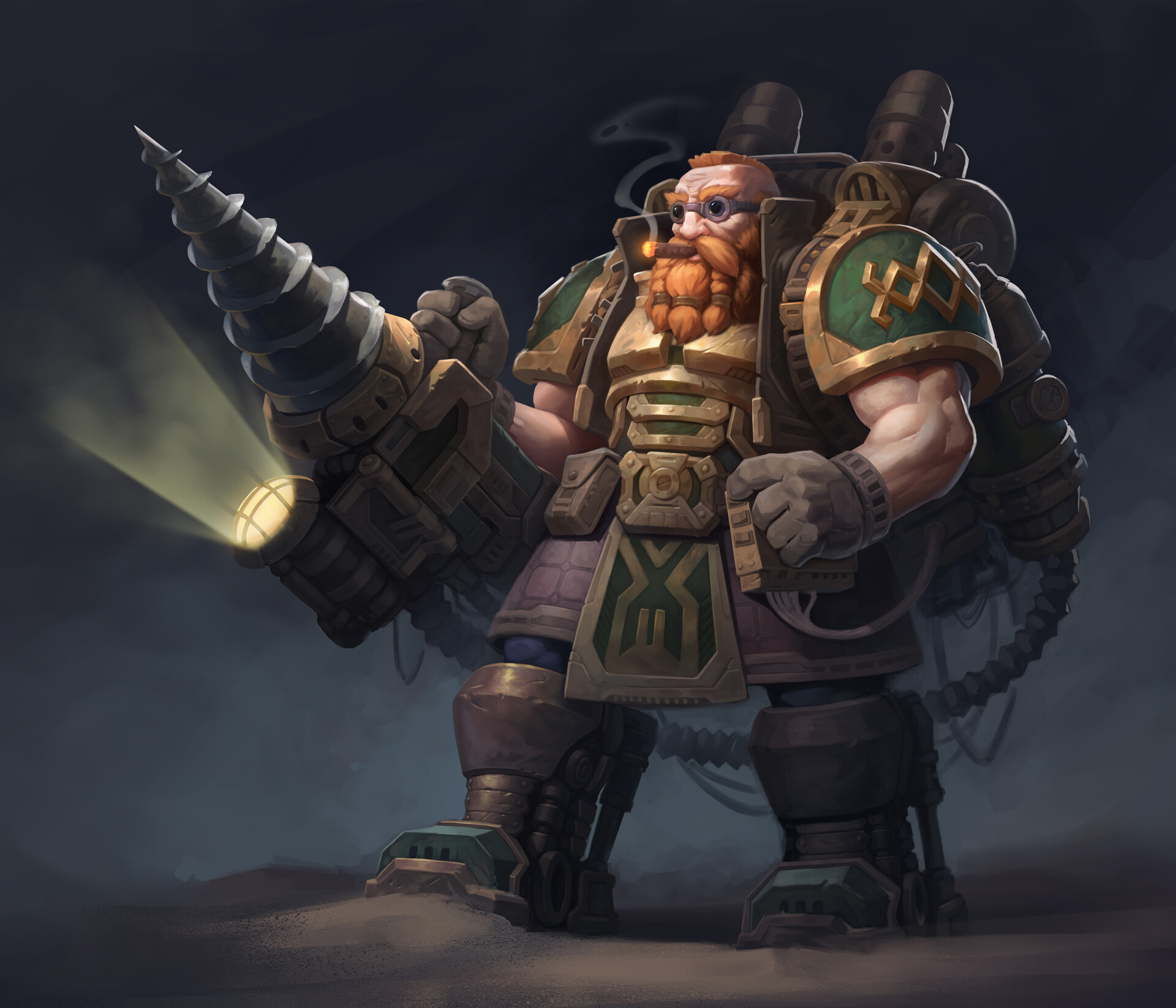 ArtStation - Dwarf miner