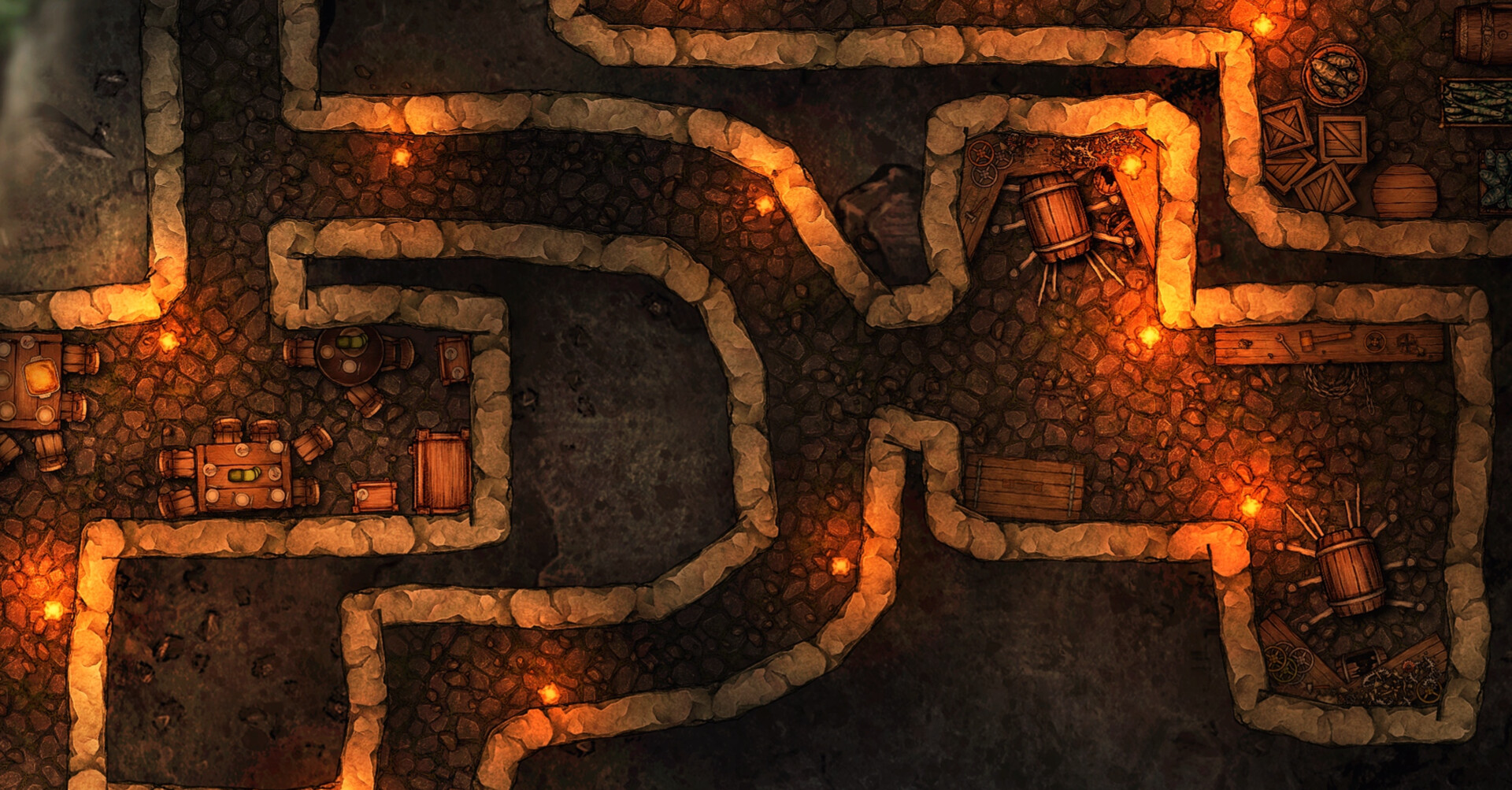 Detailed Dungeons - Gnomengarde [Night] [Dragon of the Icespire Peak]