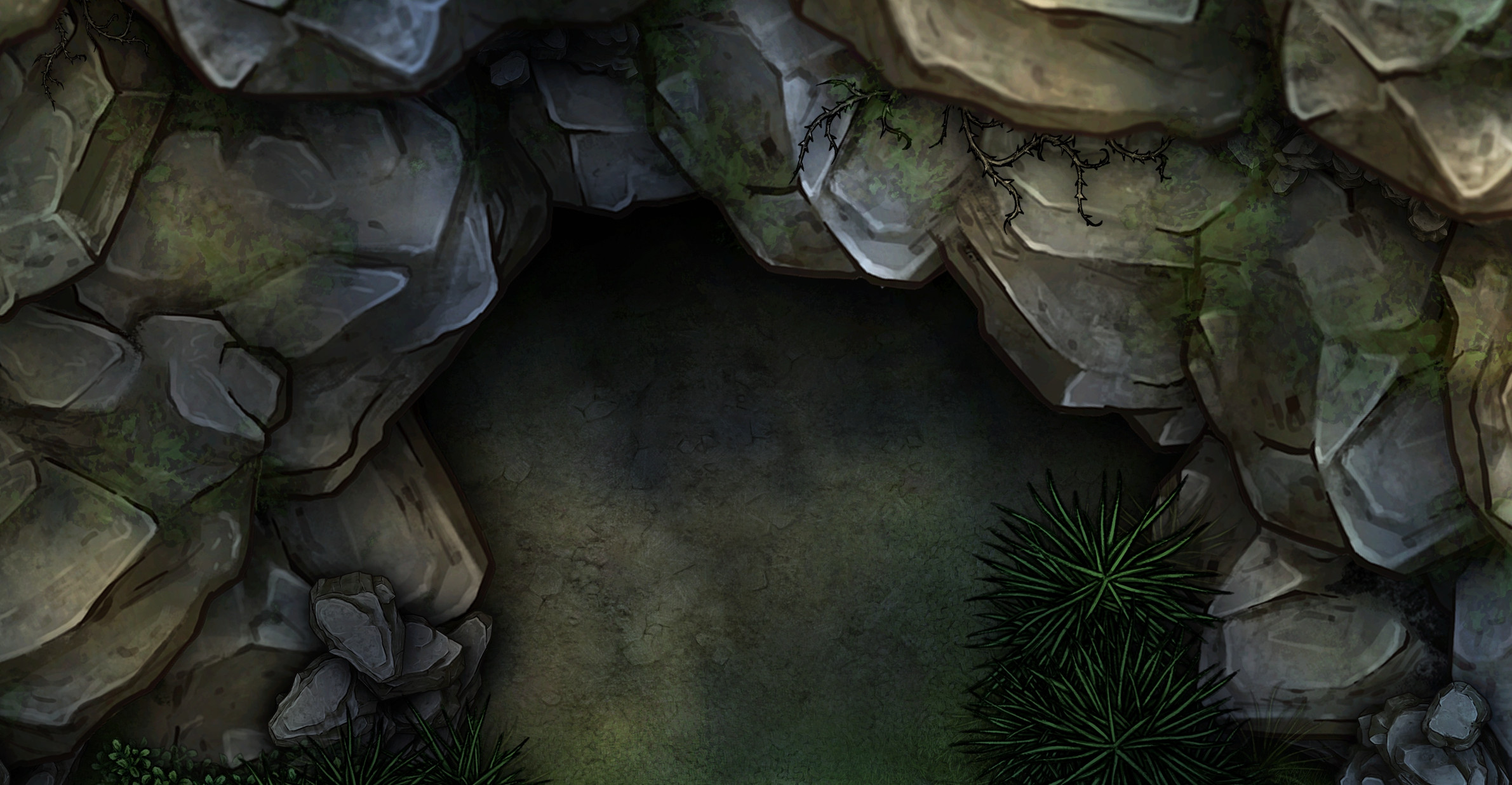 Detailed Dungeons - Mountainside Cave [Day] [Encounter]