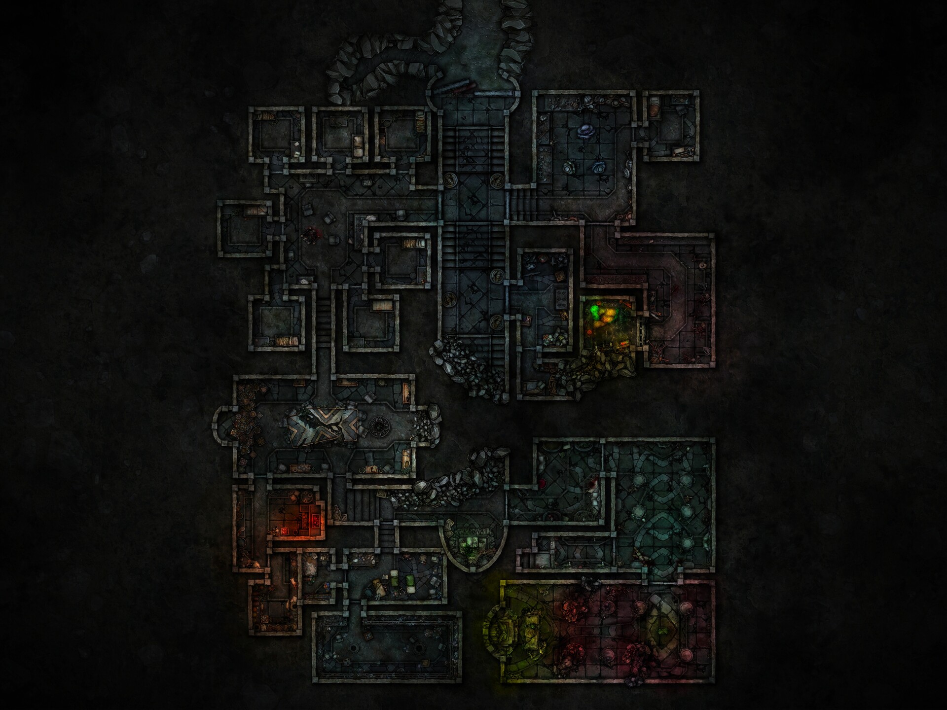 Detailed Dungeons - Tahundereth [Night] [Phandelver and Below: The ...