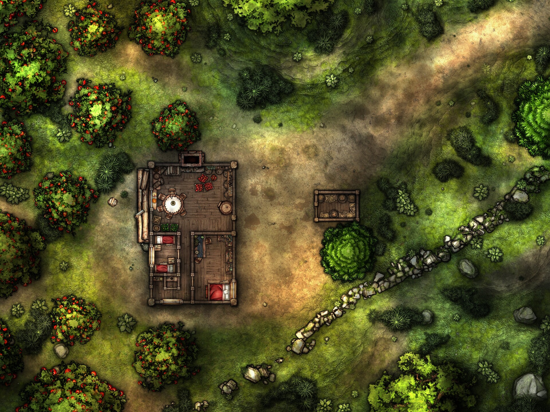 ArtStation - Edermath Orchard [Day] [Phandalin]