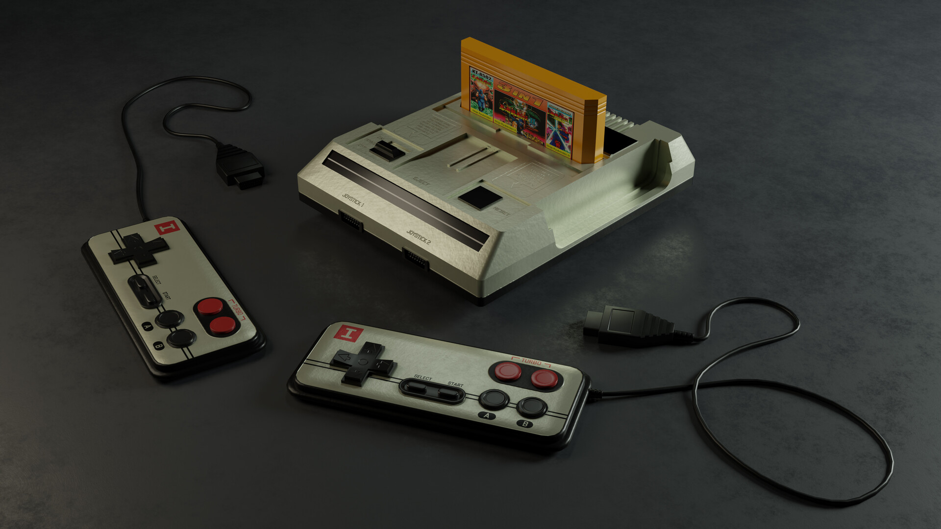ArtStation - Video Game Console
