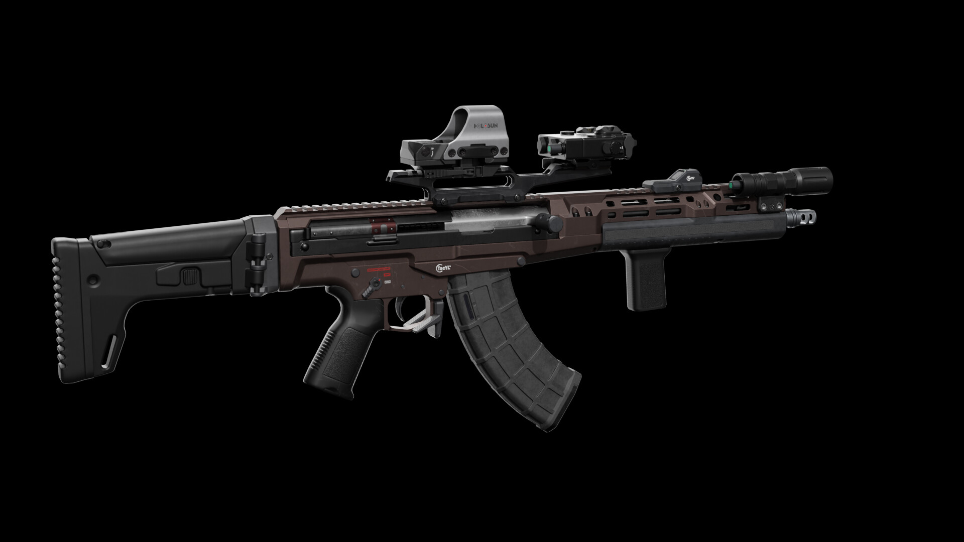 ArtStation - Type-63“Heavy sword II”Modification kit