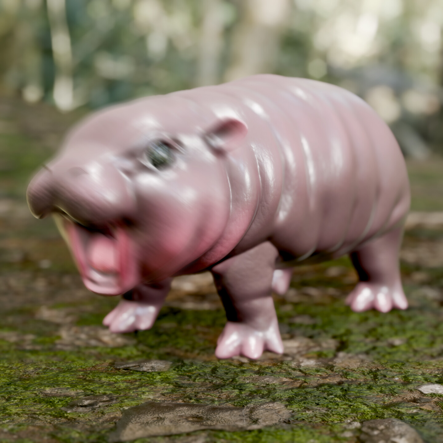 ArtStation - Moo Deng - หมูเด้ง