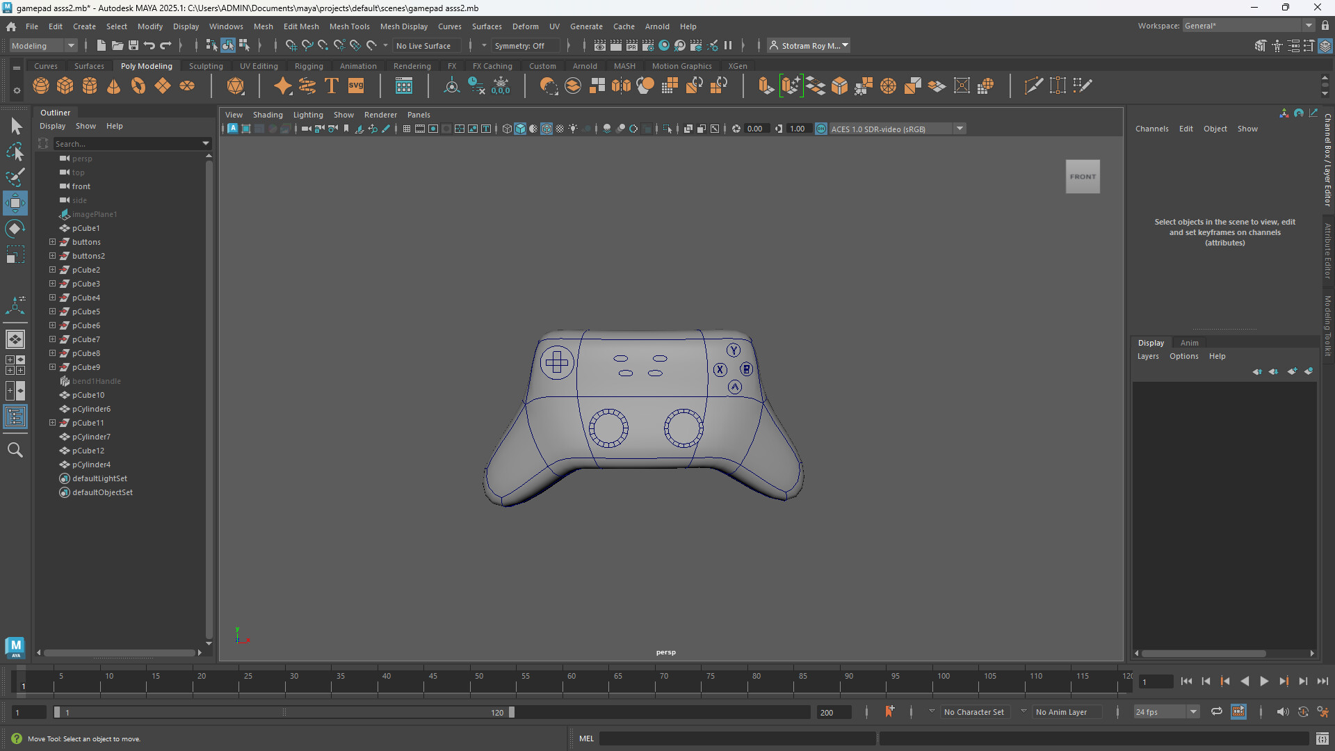 ArtStation - 3D Gamepad Controller