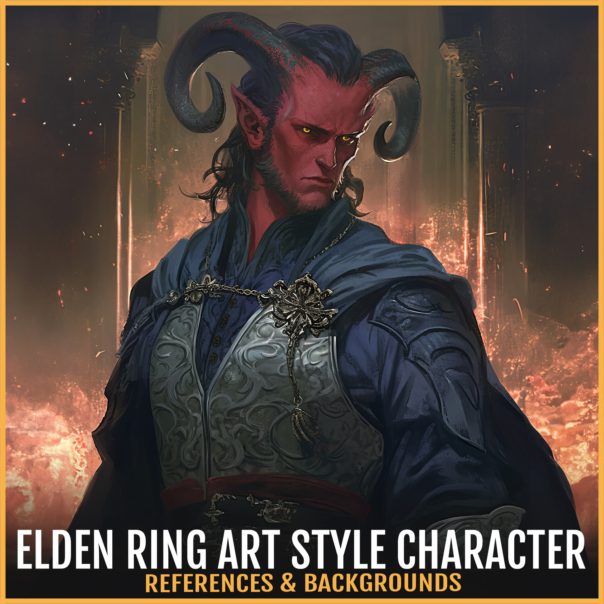 ArtStation - 202 ELDEN RING ART STYLE CHARACTER