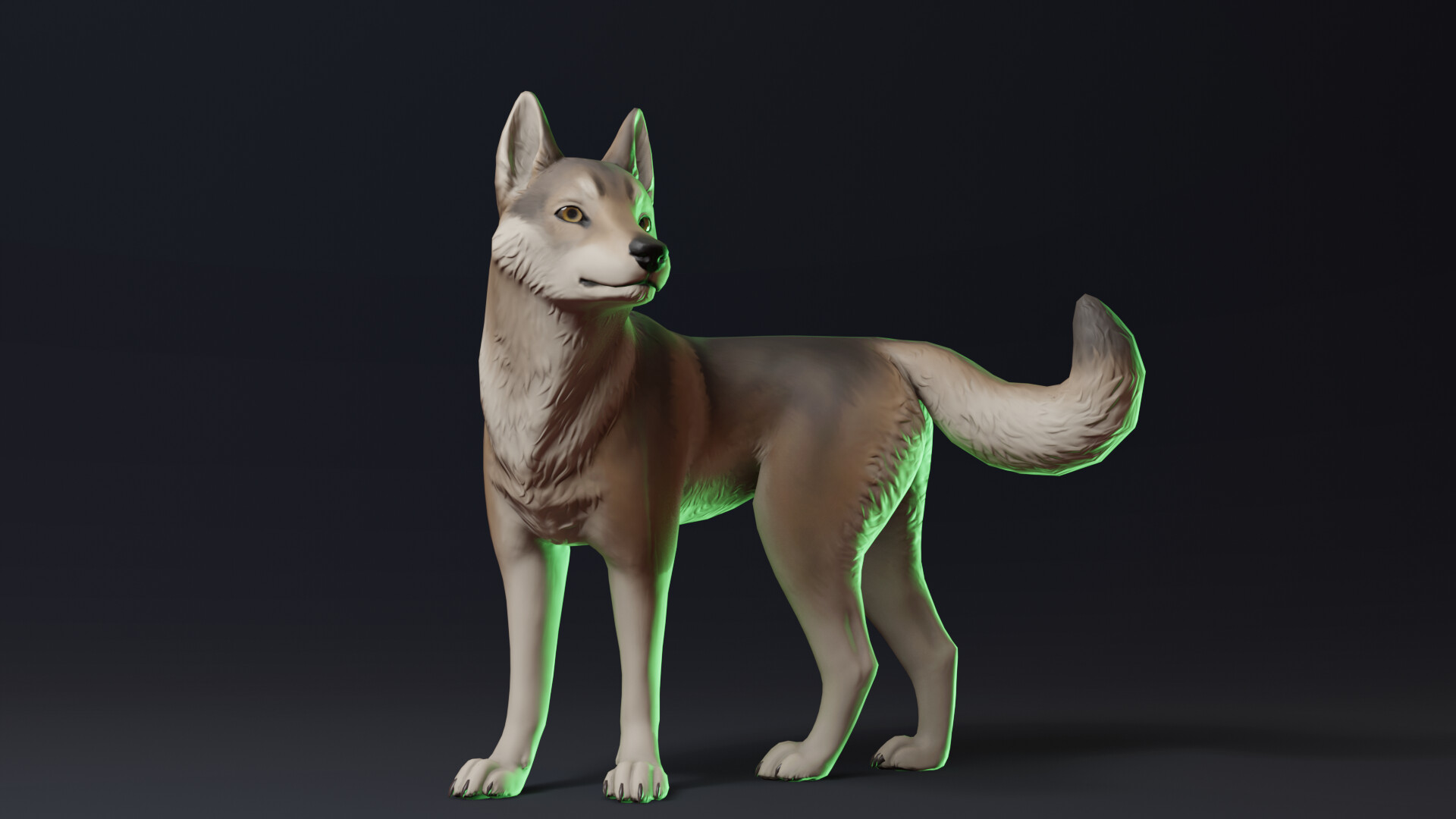 ArtStation - Forever Ago - Dog