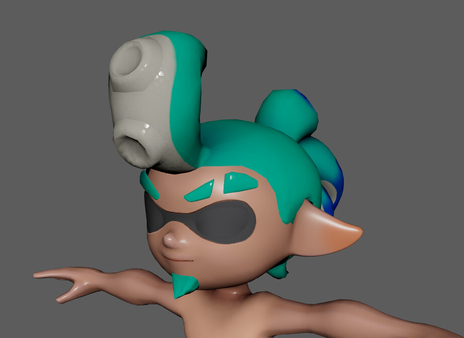 ArtStation - Splatoon character body base