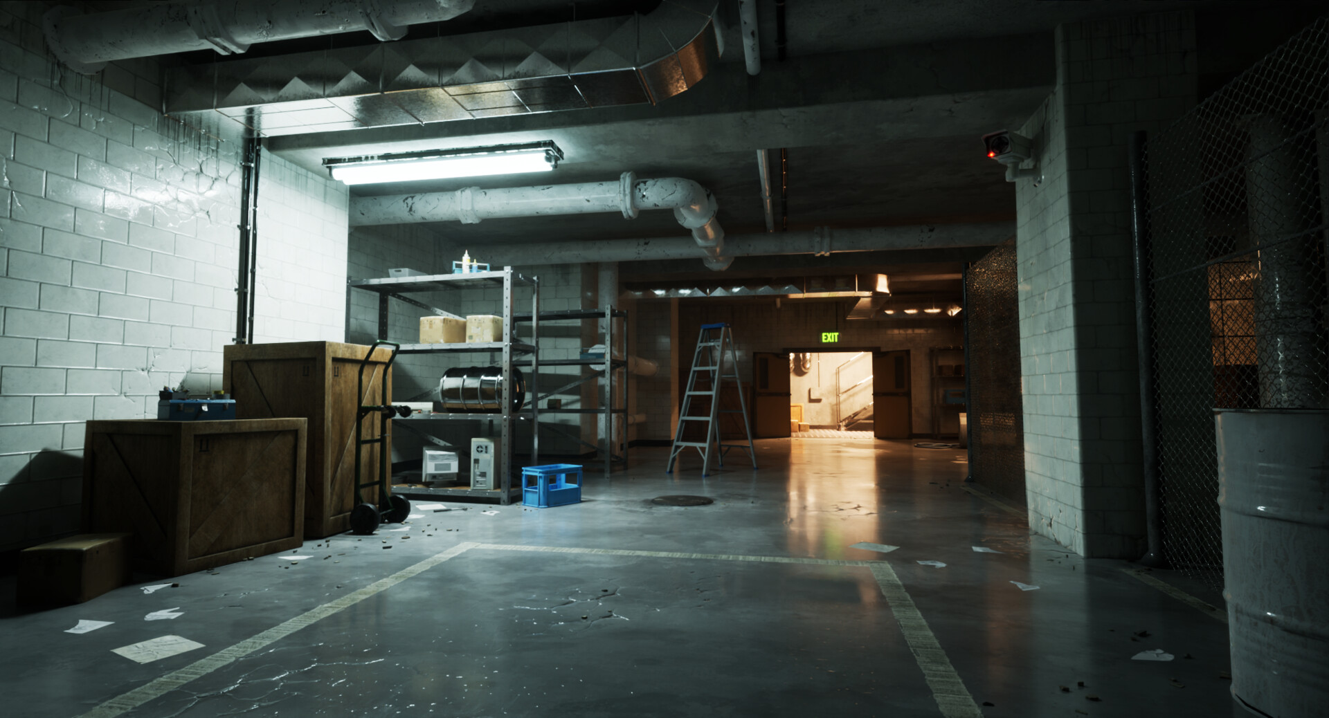 ArtStation - Industrial Basement