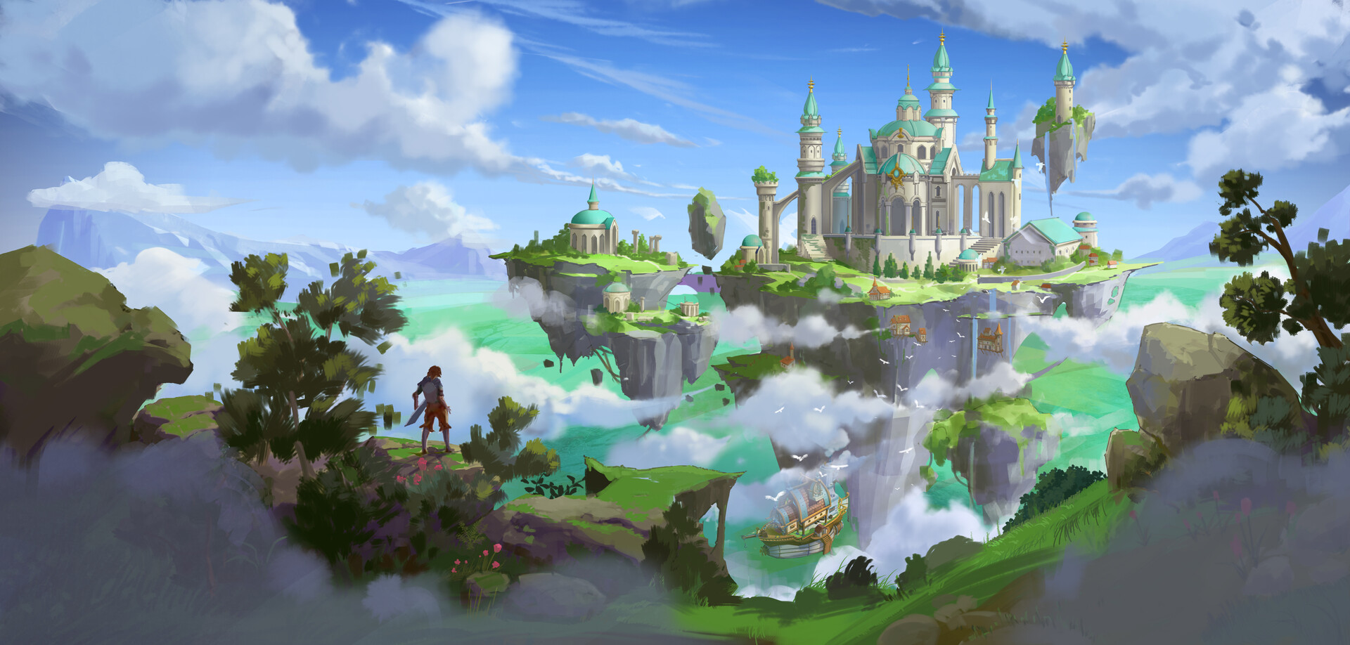 ArtStation - Castle in the Sky