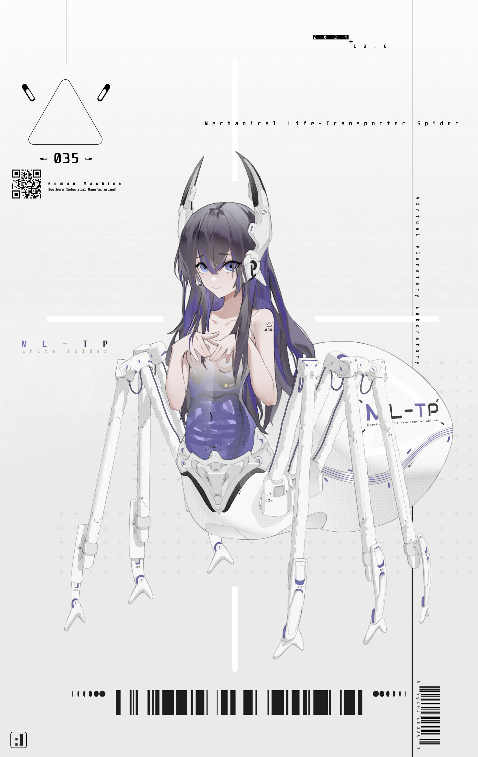 ArtStation - Girl and spider prosthesis