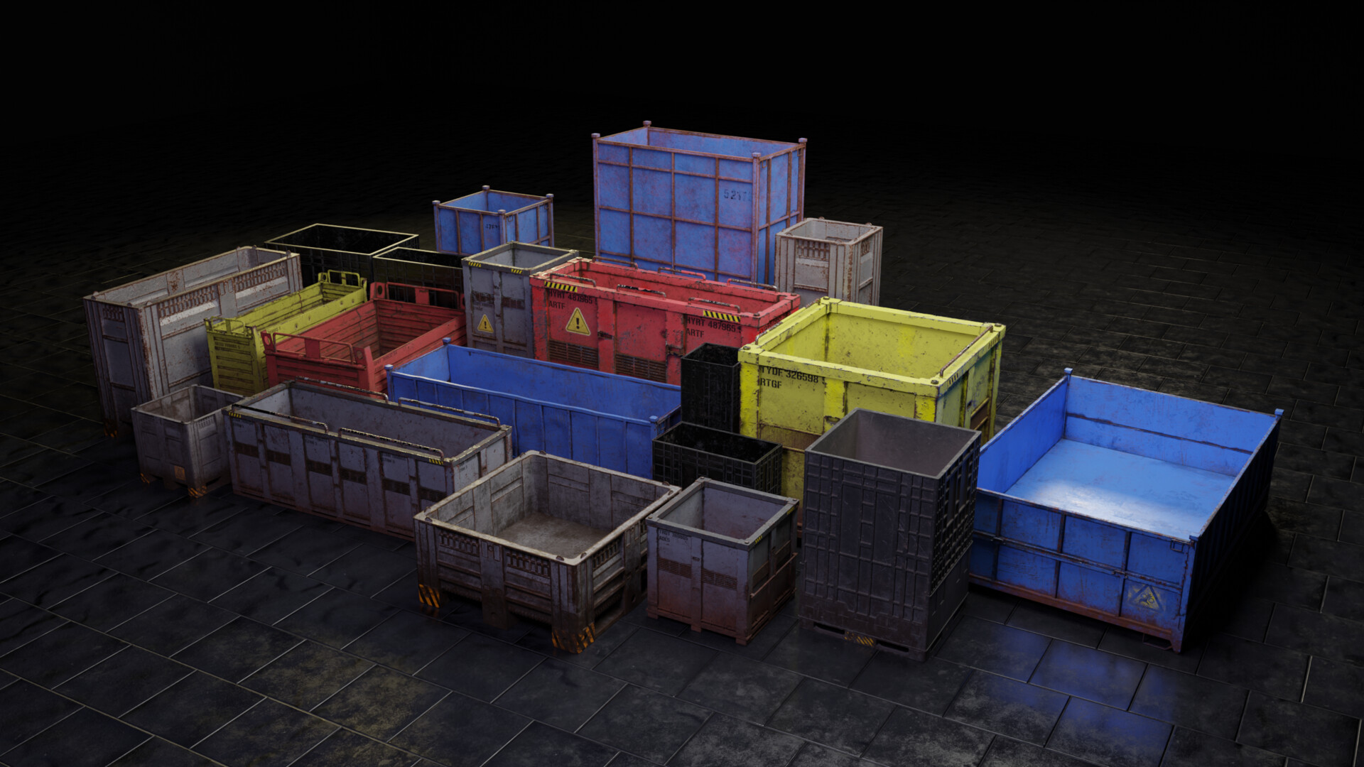ArtStation - Container Bin