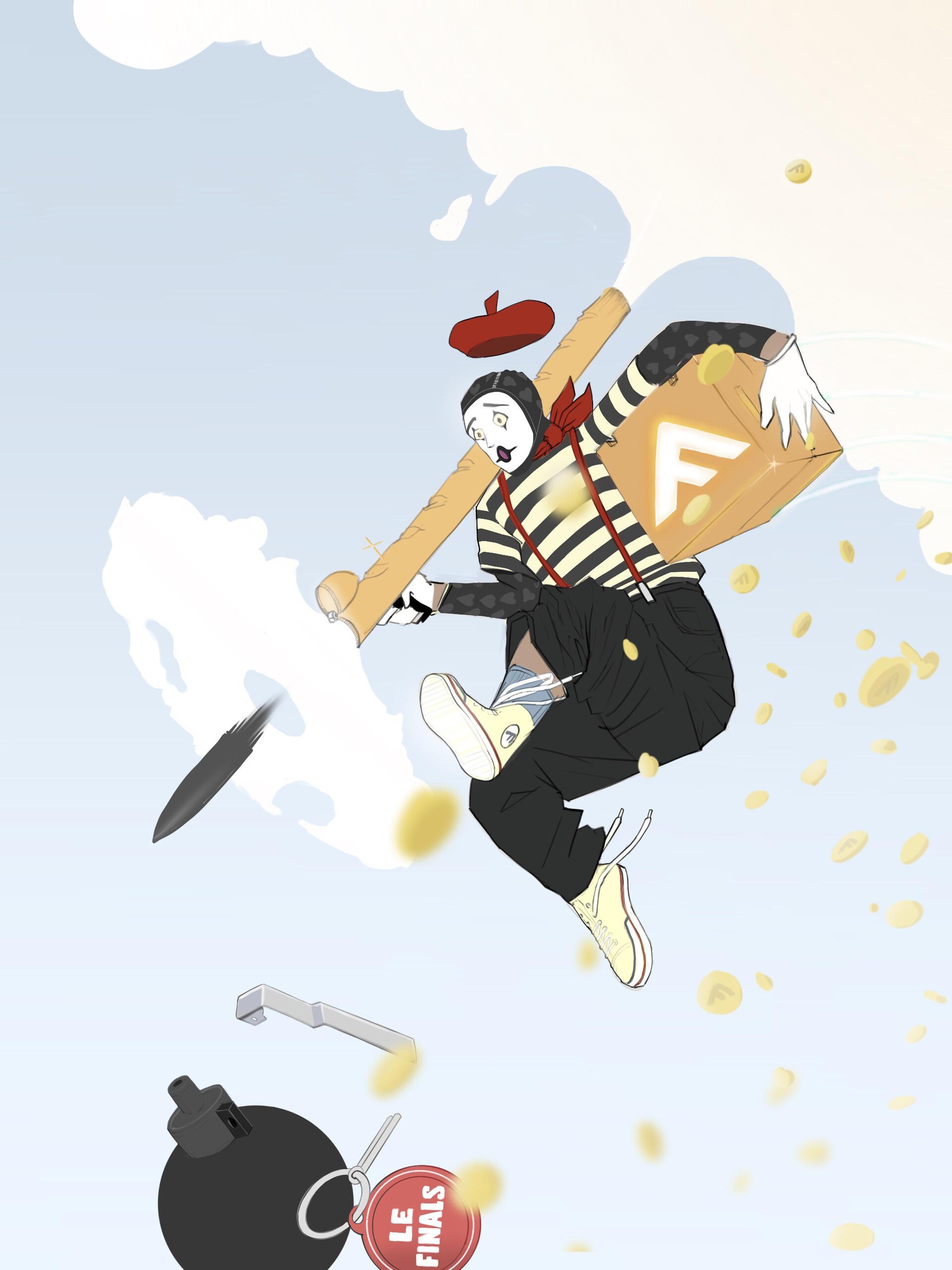 ArtStation - Mime Skin Concept 'The Finals"
