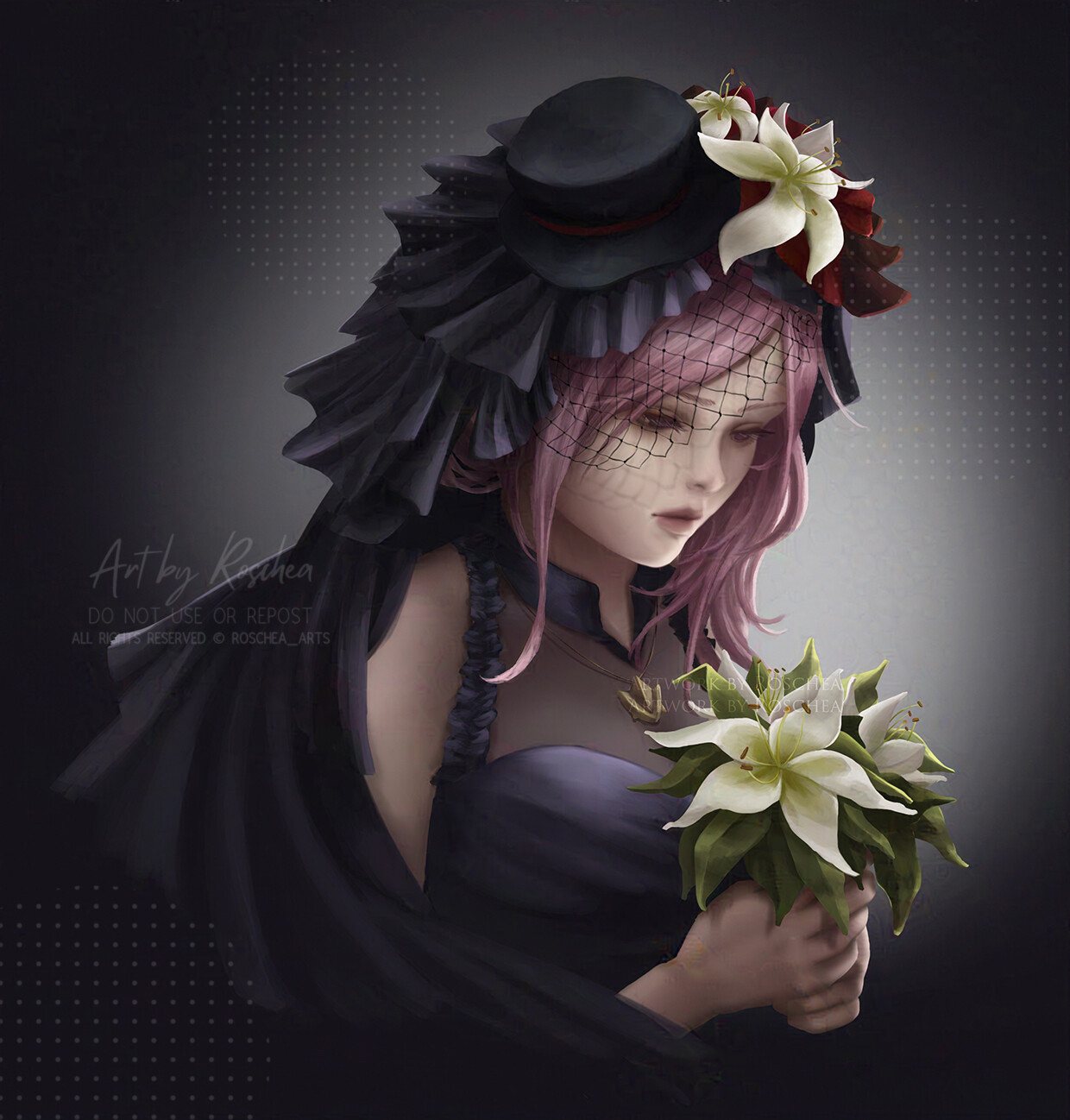 ArtStation - Saigo no Hanabira - Inori Yuzuriha / EGOIST a.k.a Reche / Chelly