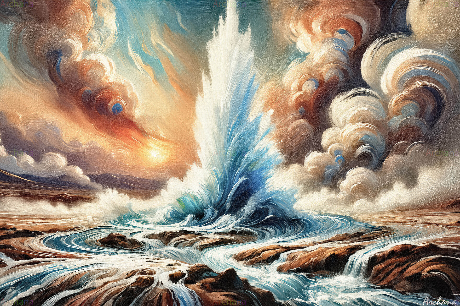 ArtStation - Geothermal Majesty: The Power and Beauty of Iceland’s ...