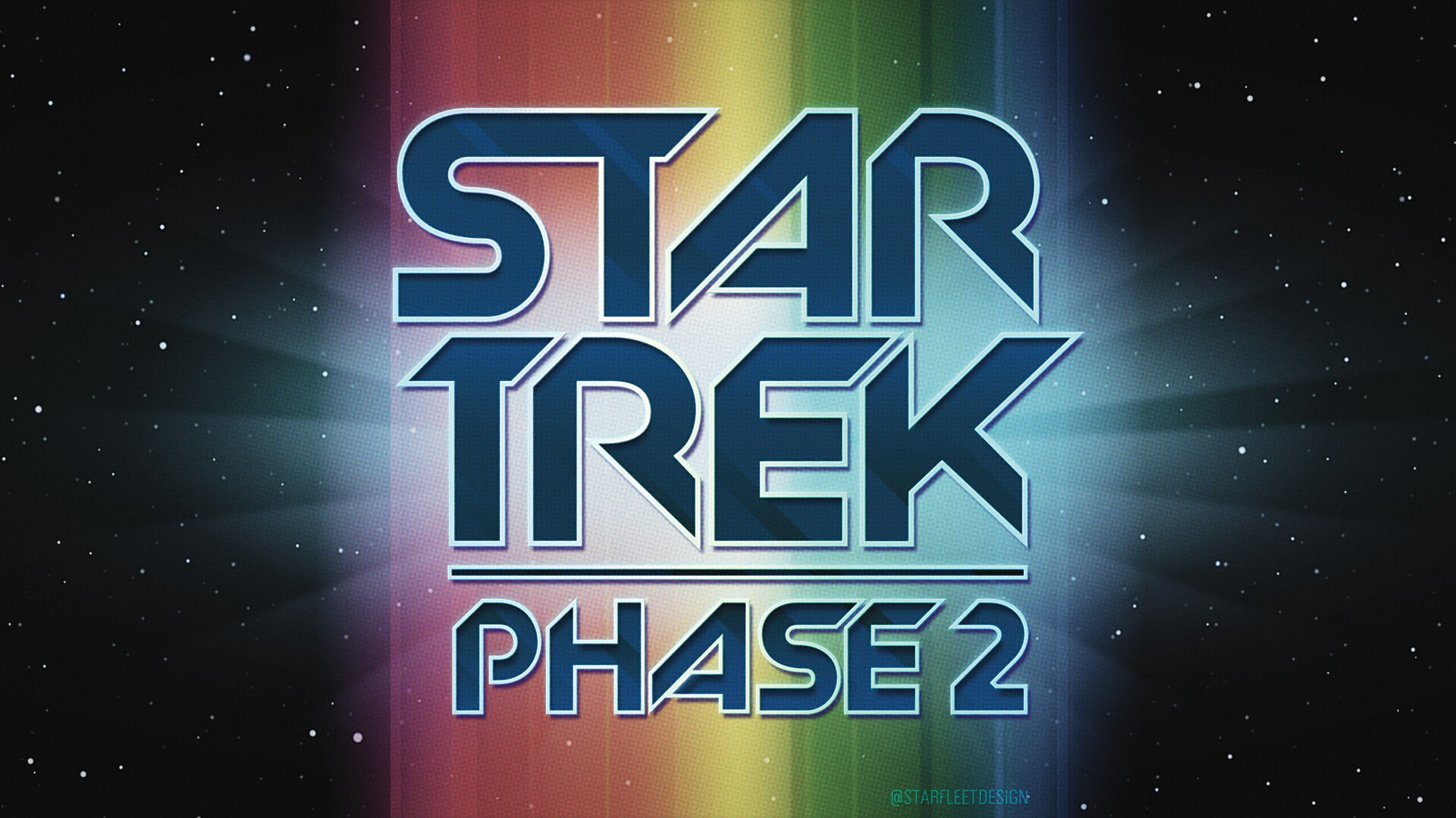 StarfleetDesign - Star Trek Phase II rare logo reproduction