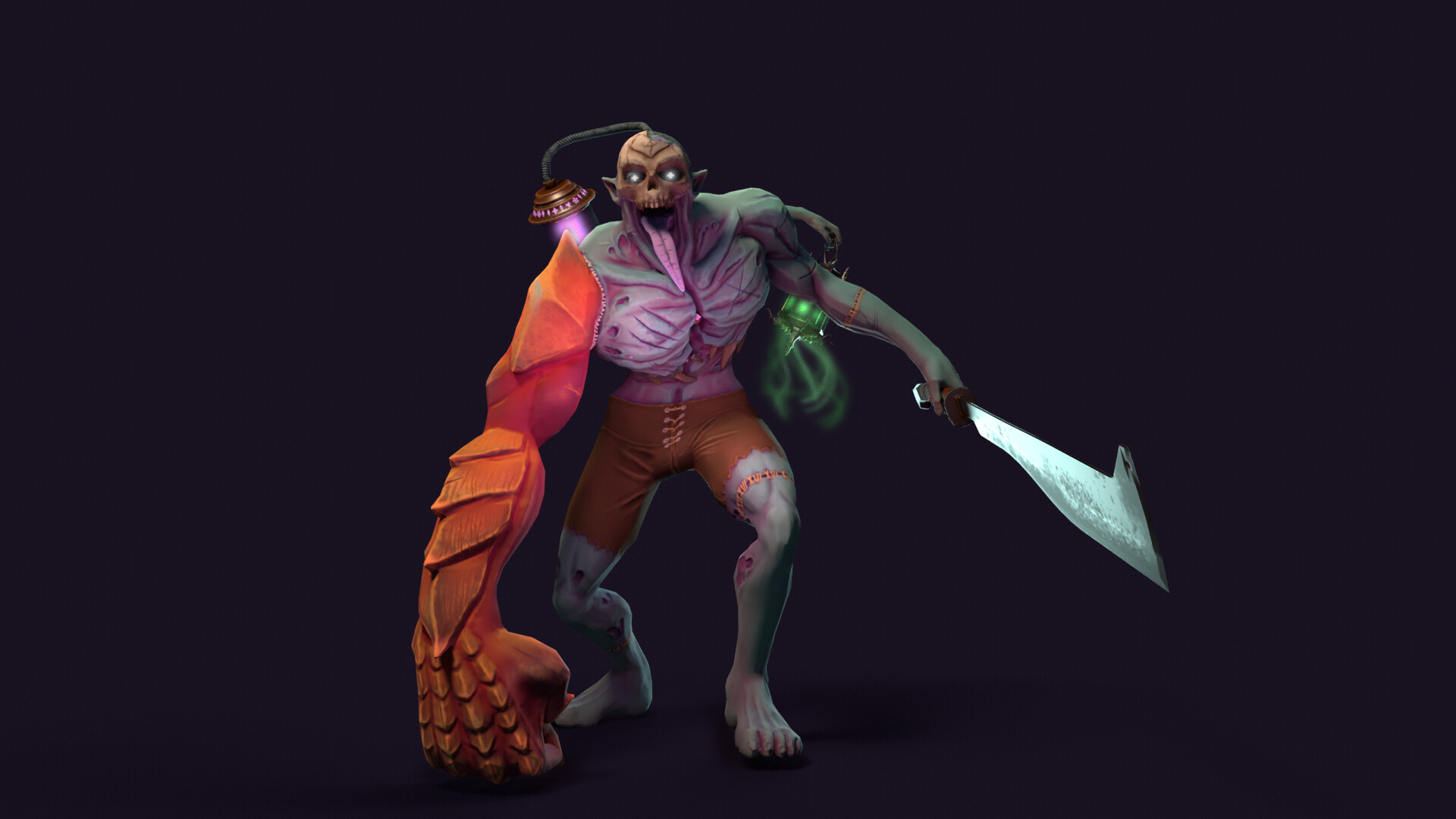 ArtStation - Necromantic Berzerk - VR game ready