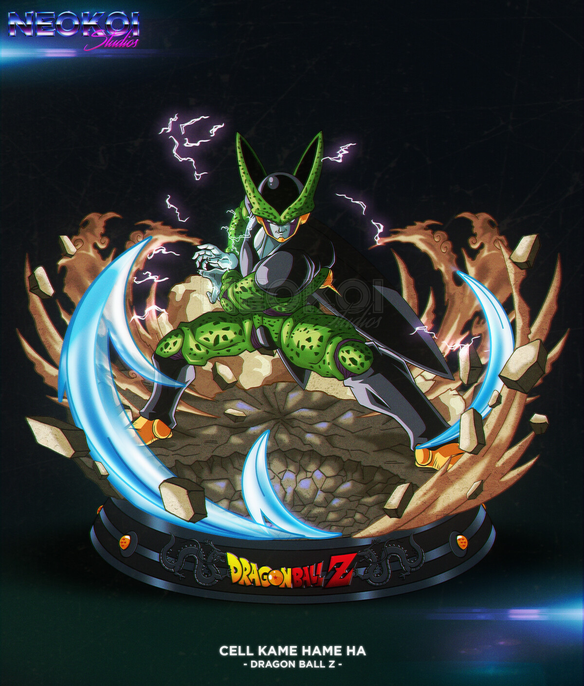 ArtStation - Cell Kamehameha - Concept Art